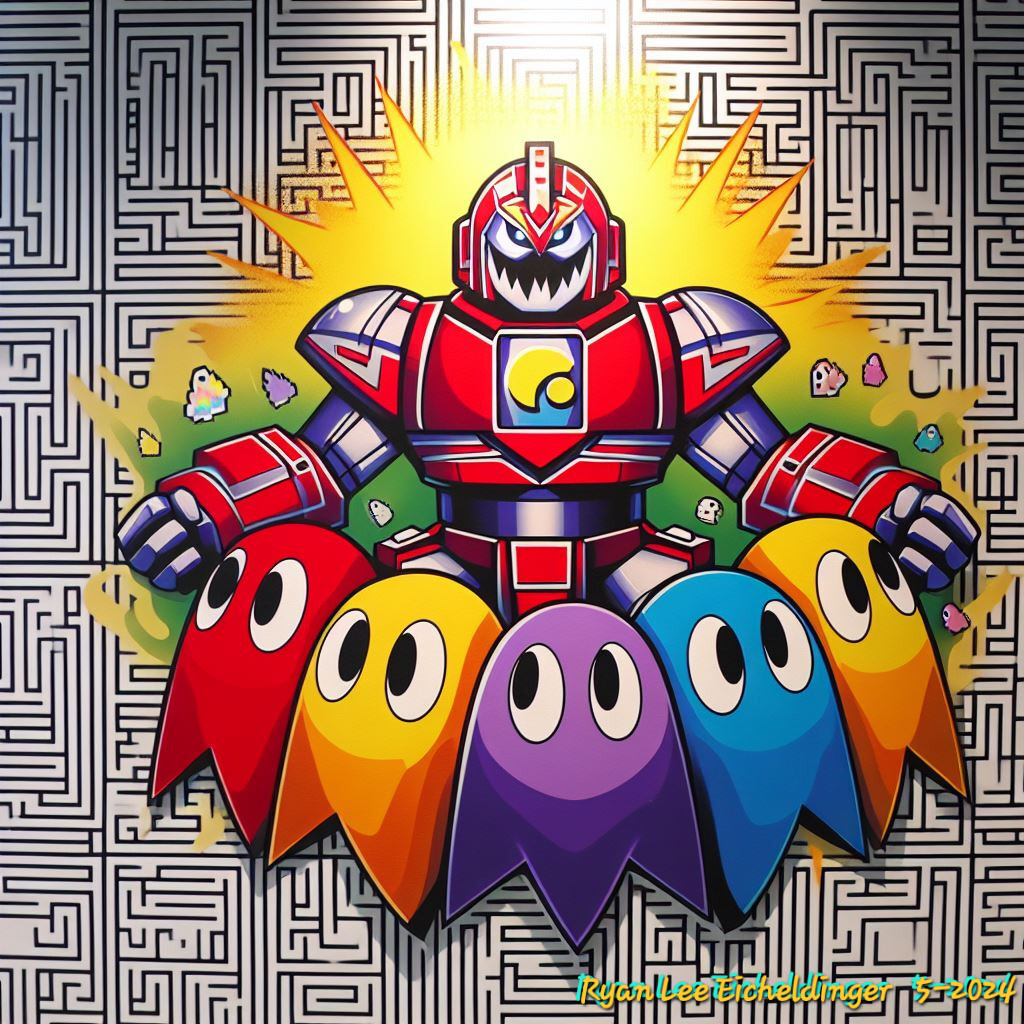 ArtStation - Pac-Ghost's & Megazord