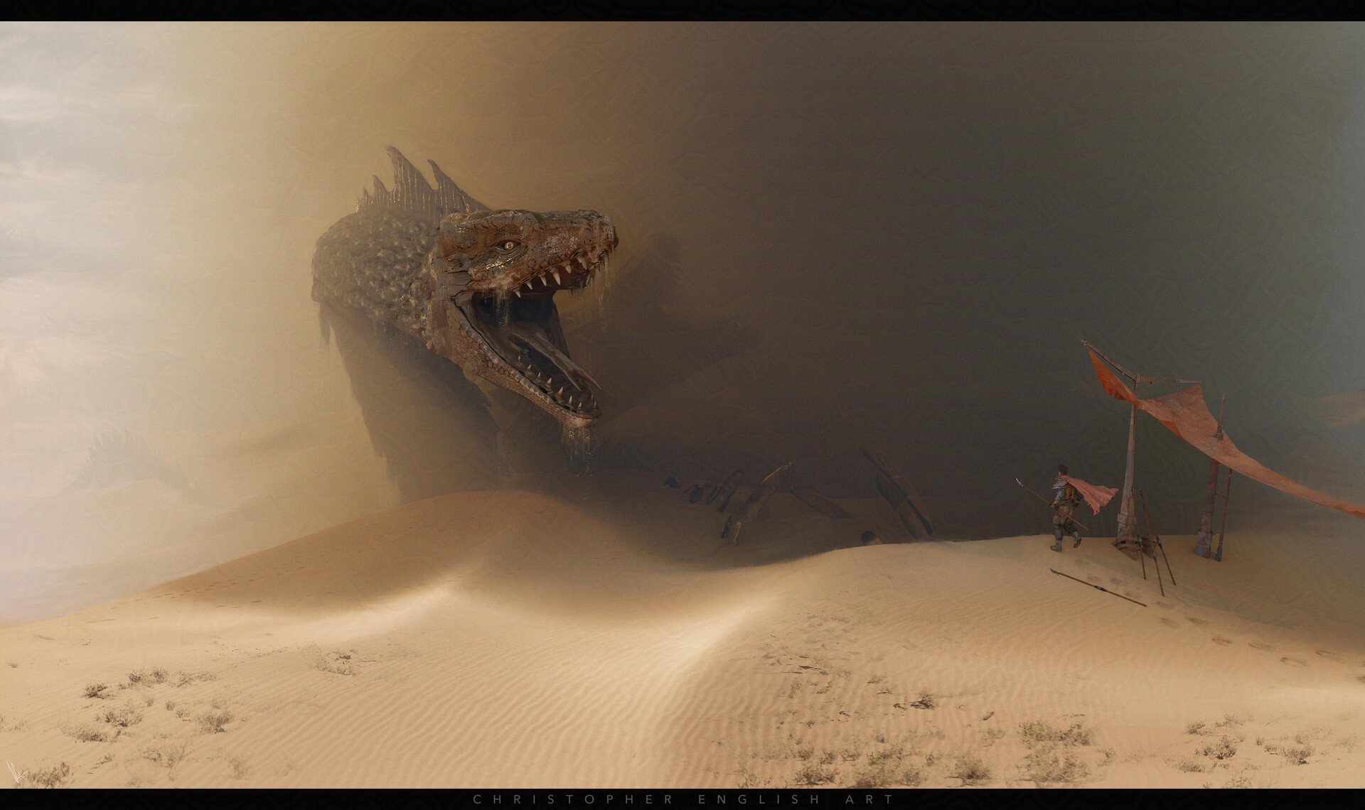 ArtStation - Serpents Of The Sands