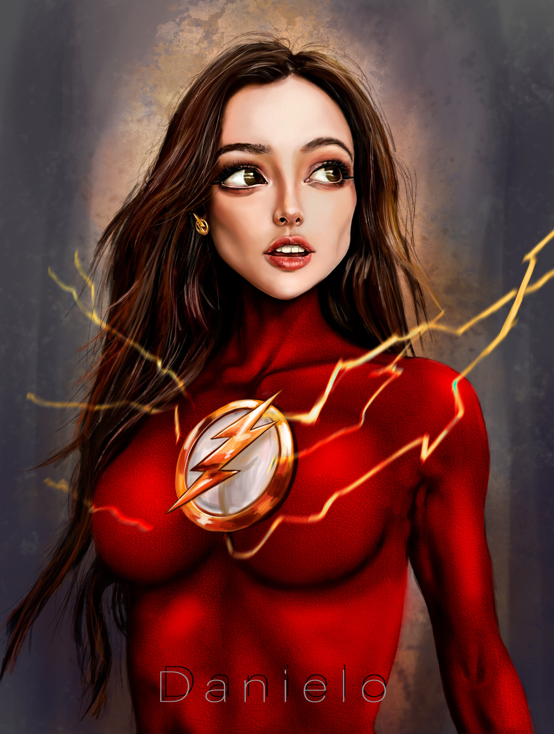 ArtStation - FLASH WOMAN.