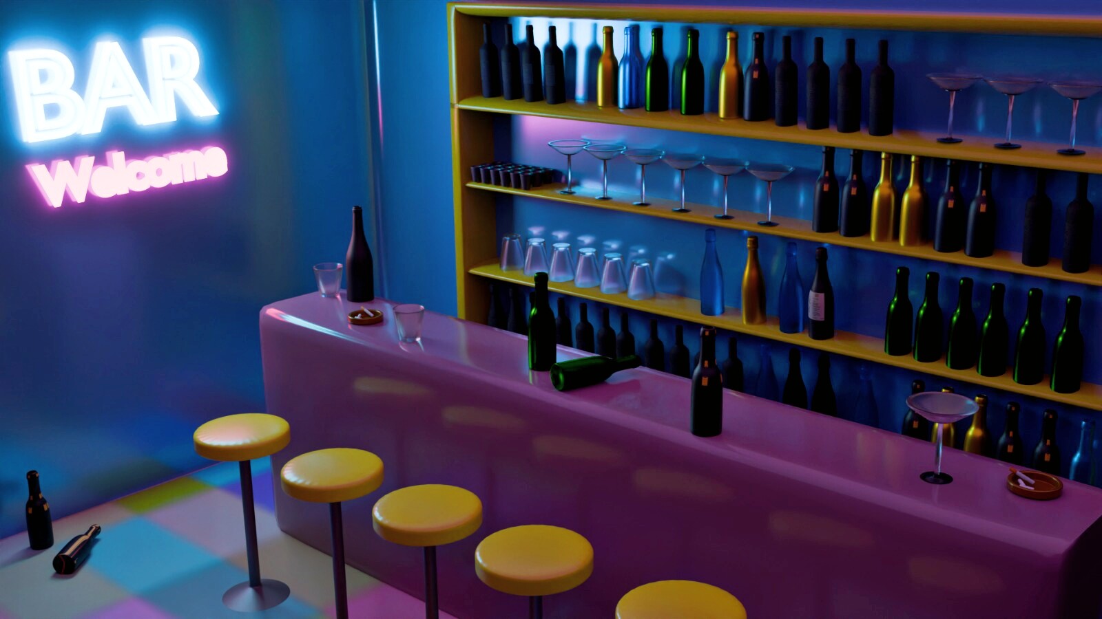 ArtStation - Bar
