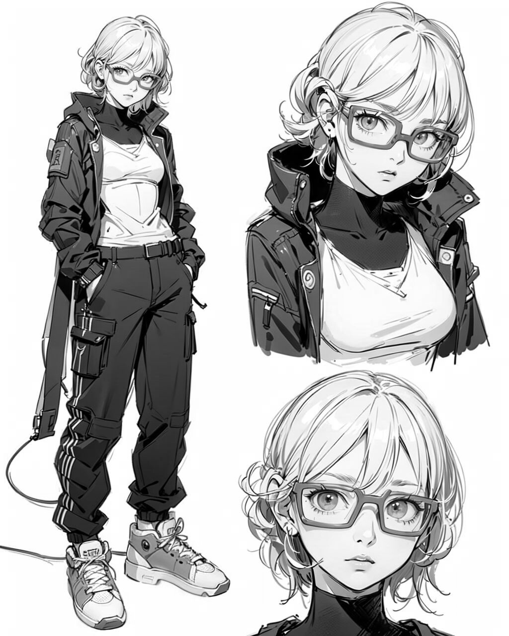 4K Anime Reference Art for Artists and Enthusiasts - 397 Cyberpunk ...