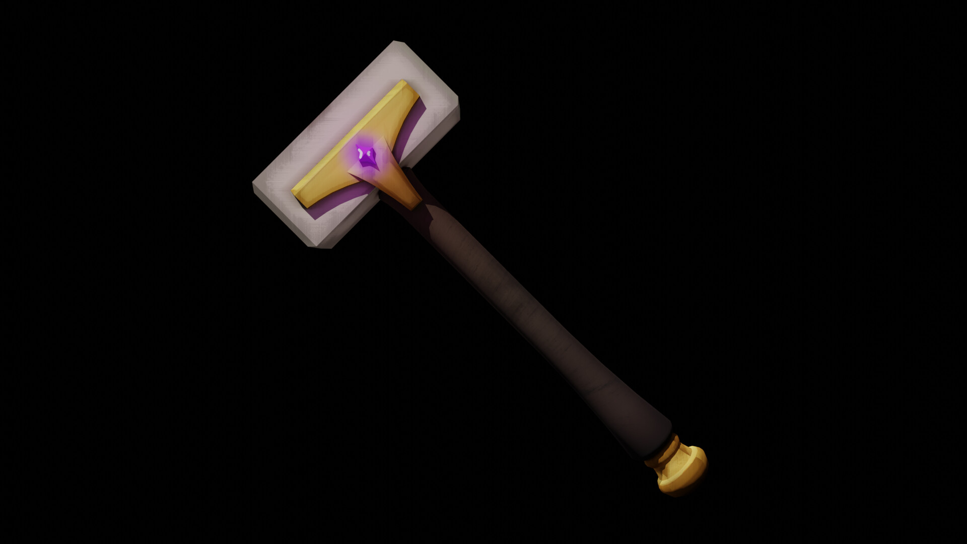 ArtStation - Stylised Battle Hammer