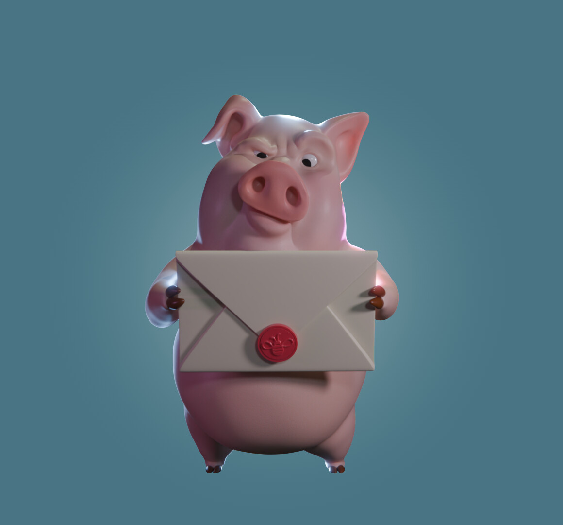 ArtStation - Letter To A Pig