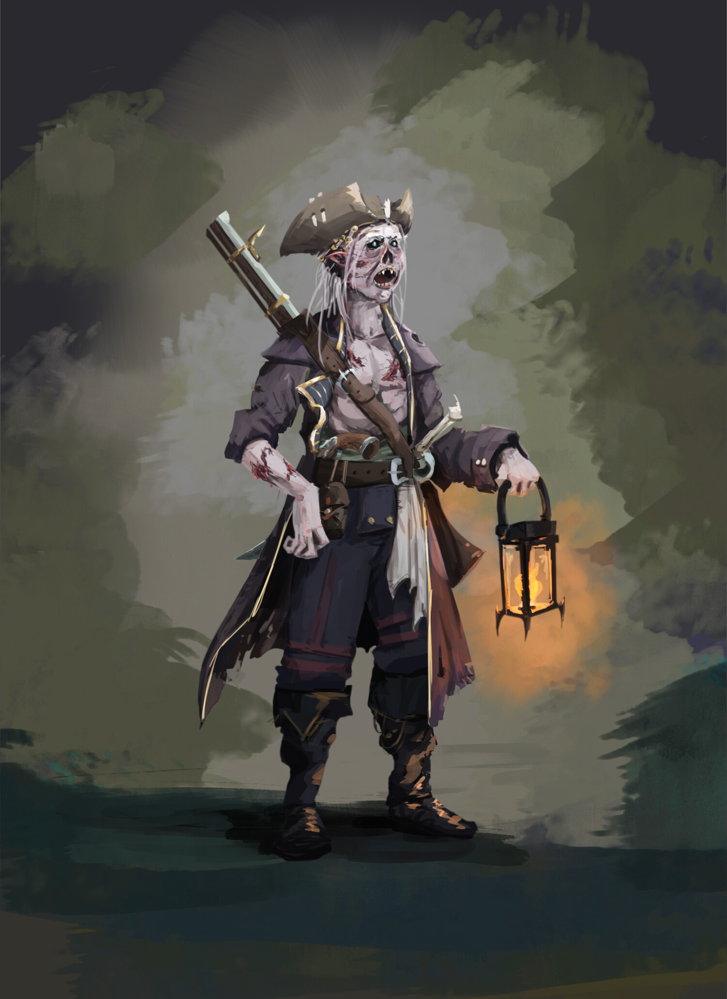 ArtStation - Pirate Ghoul