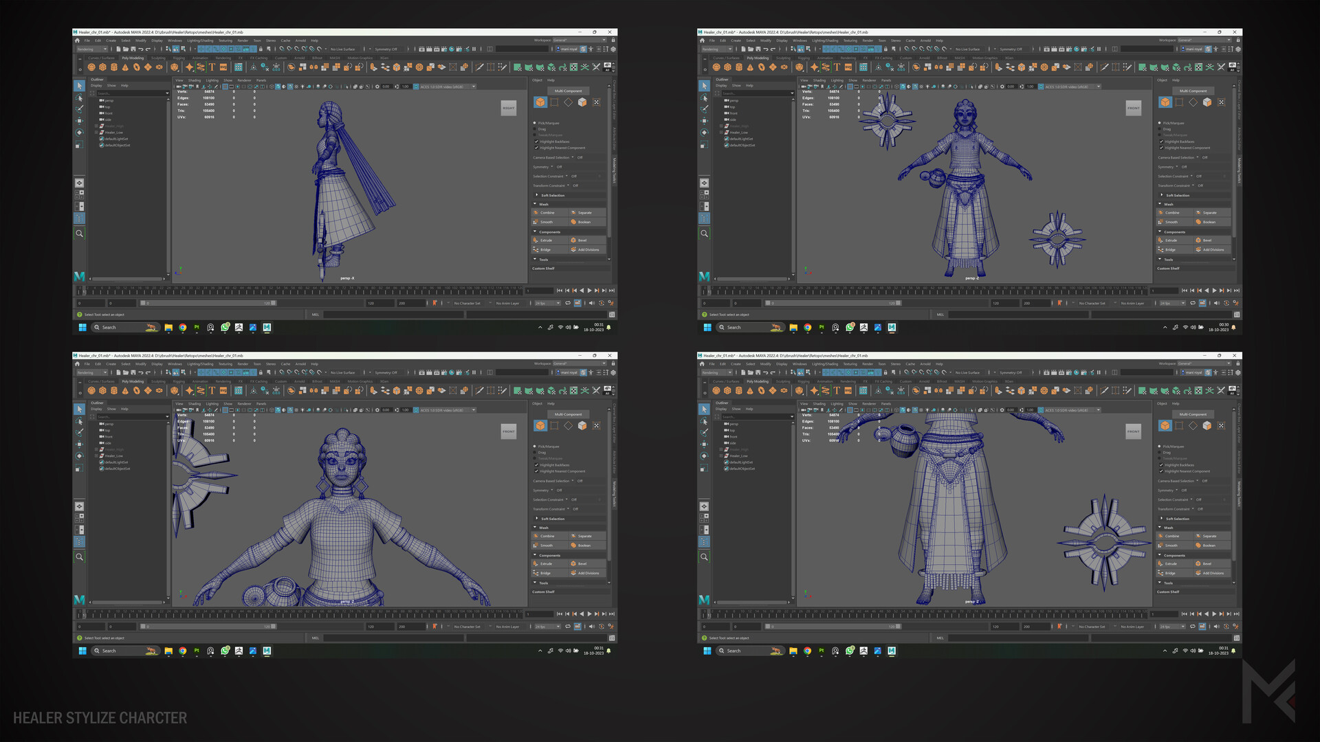 Manikanth D - Healer Stylize Character