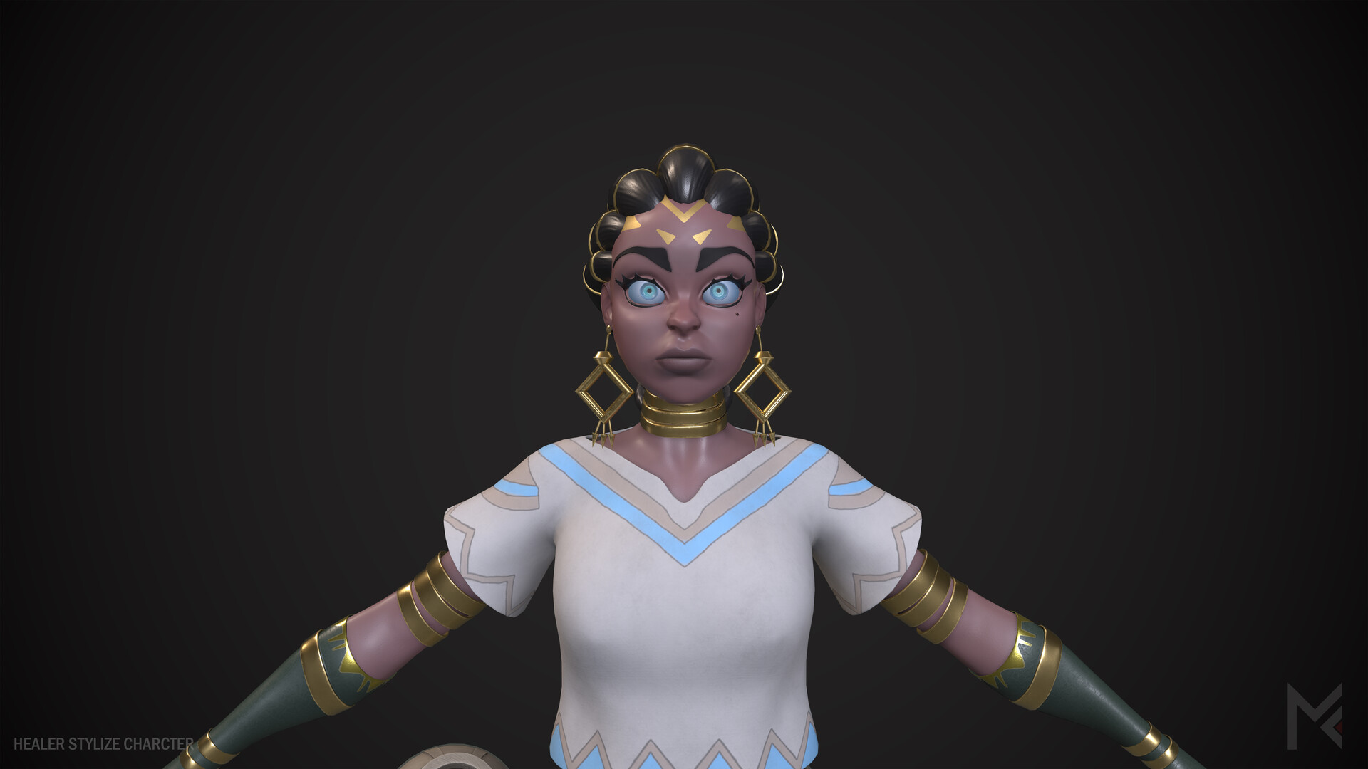 Manikanth D - Healer Stylize Character