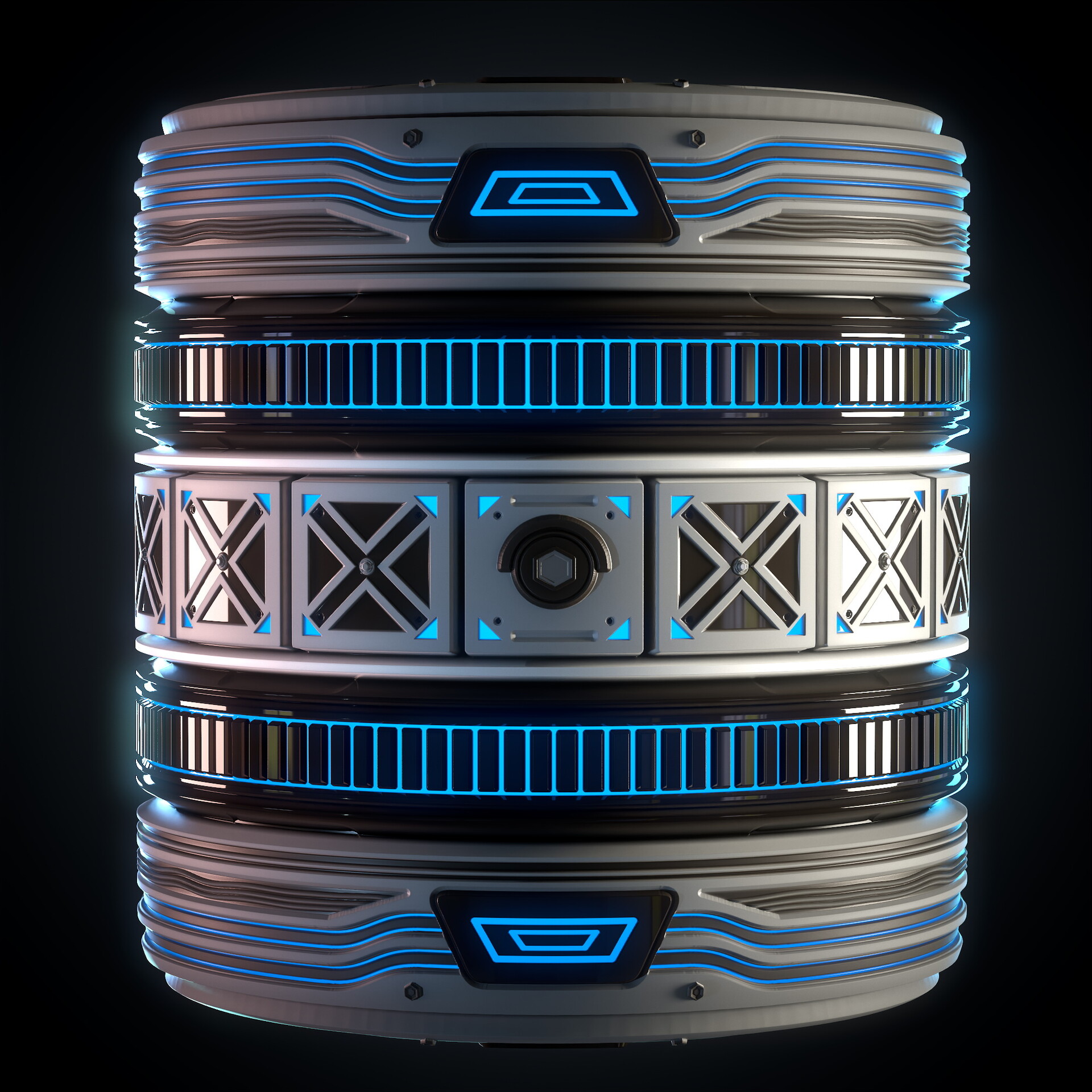 ArtStation - Sci-fi Material Plat - VOL 03 - SBS & SBsar & Maps