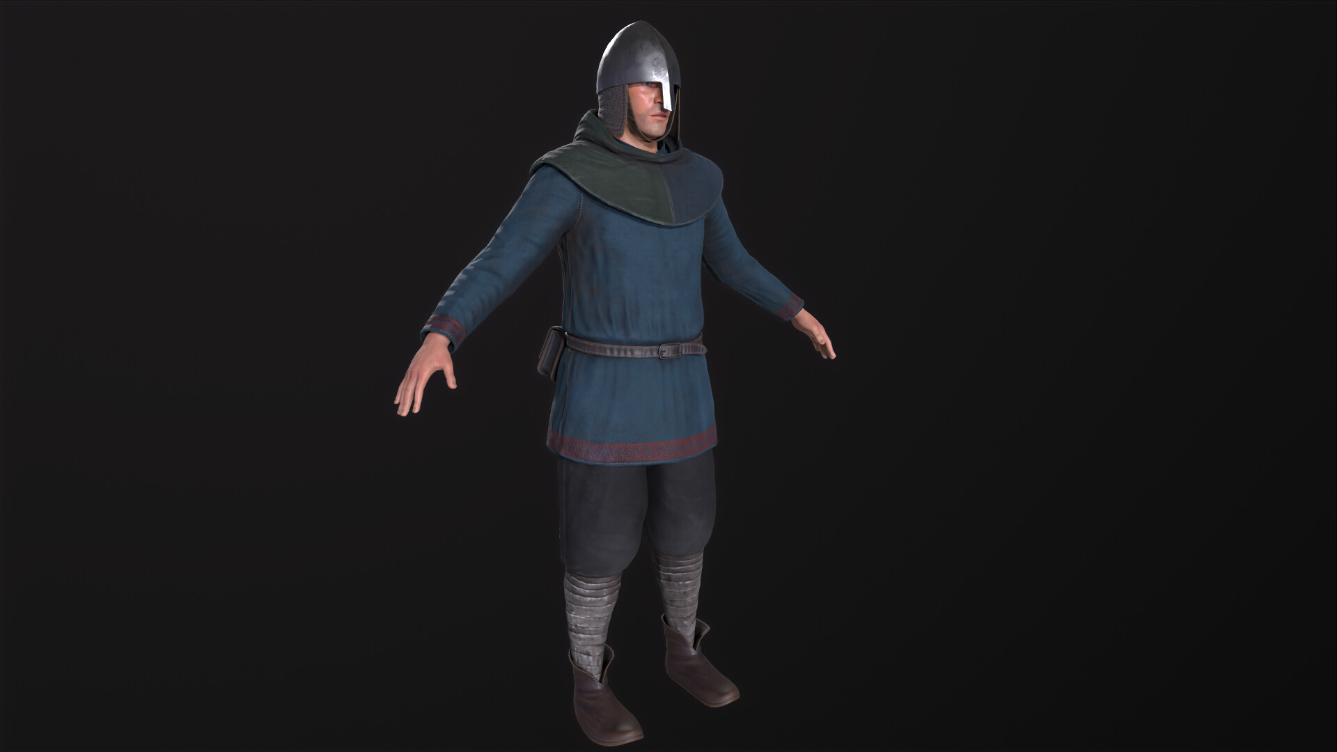 ArtStation - Viking Recruit (game model)