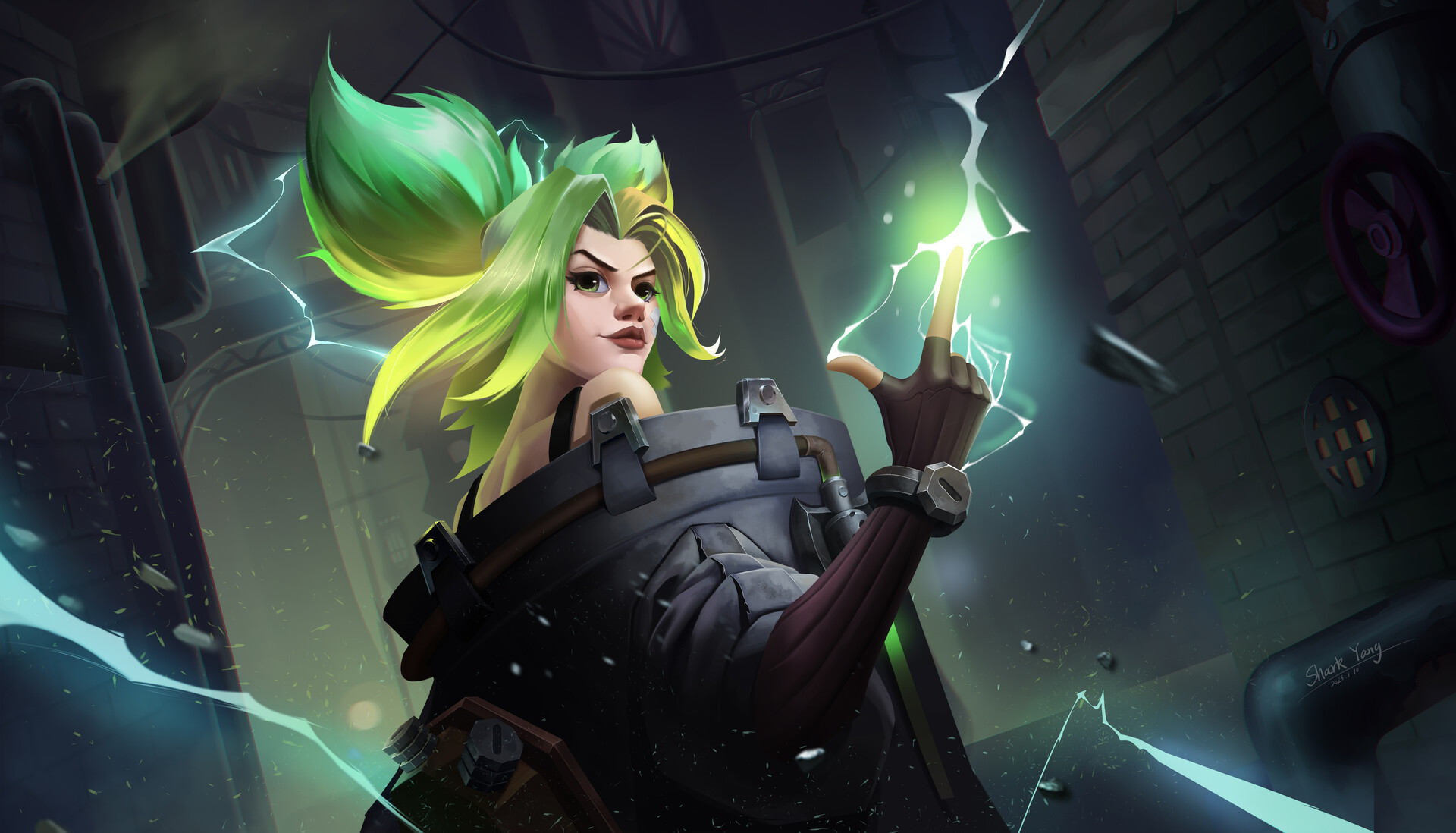 ArtStation - LOL同人 泽丽