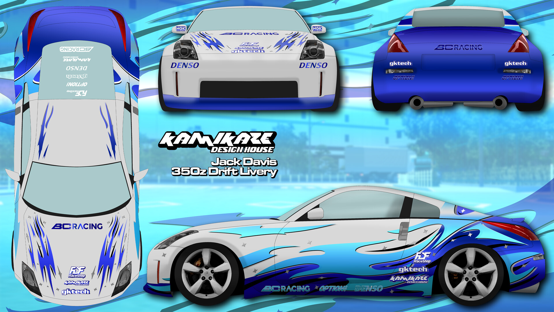 ArtStation - Nissan 350z - Drift Livery