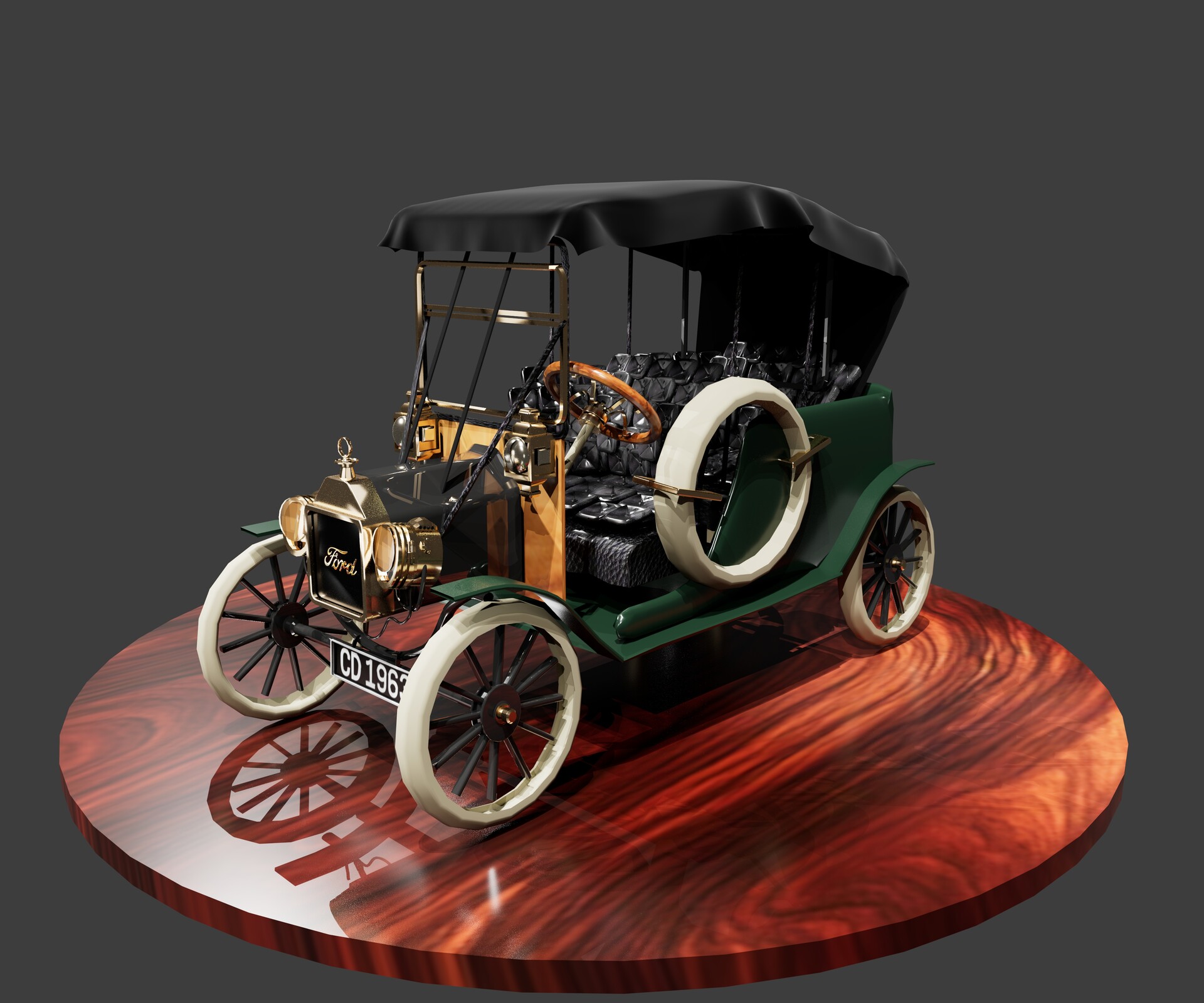 ArtStation - T model ford model