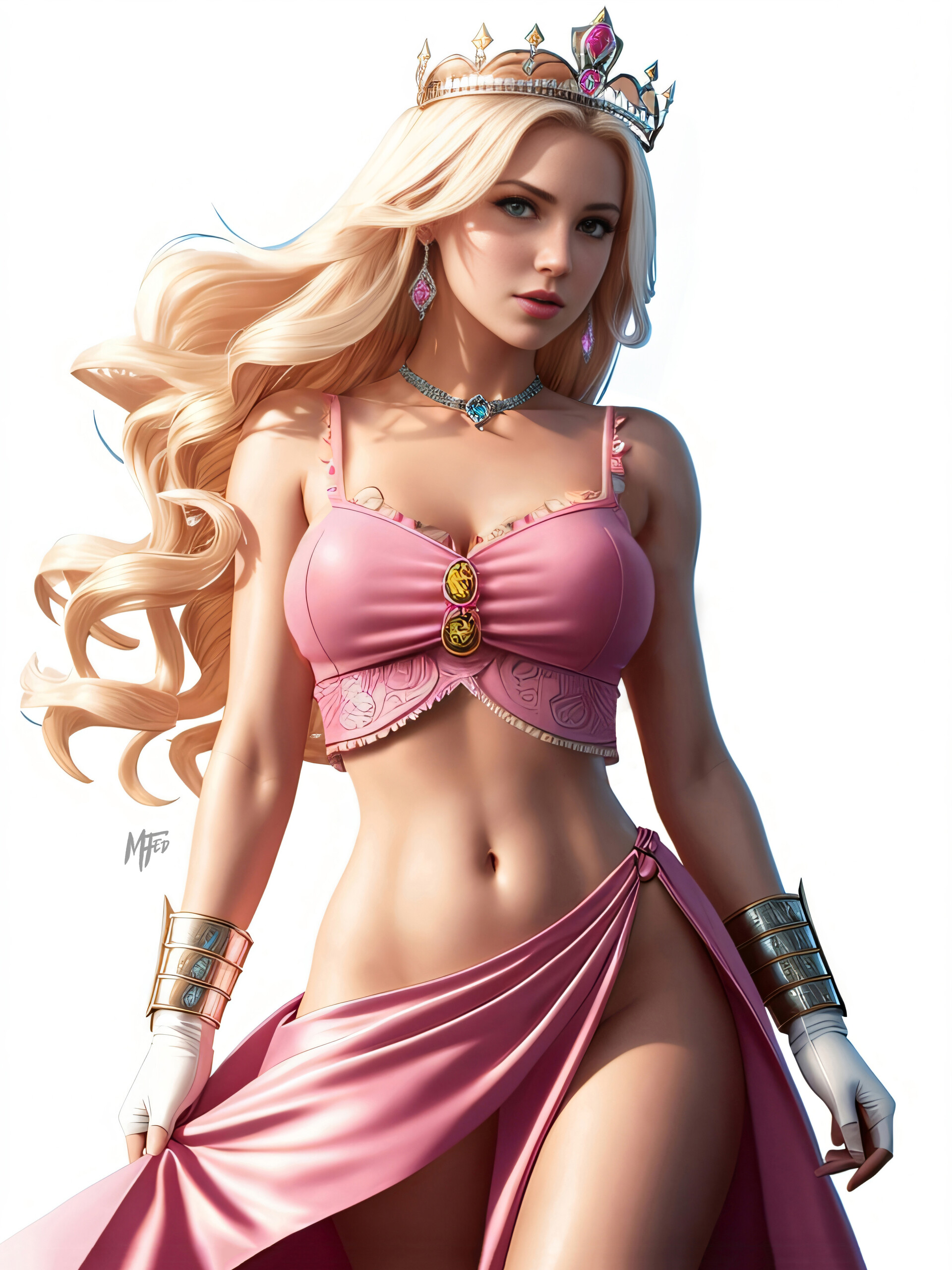 ArtStation - PRINCESS PEACH