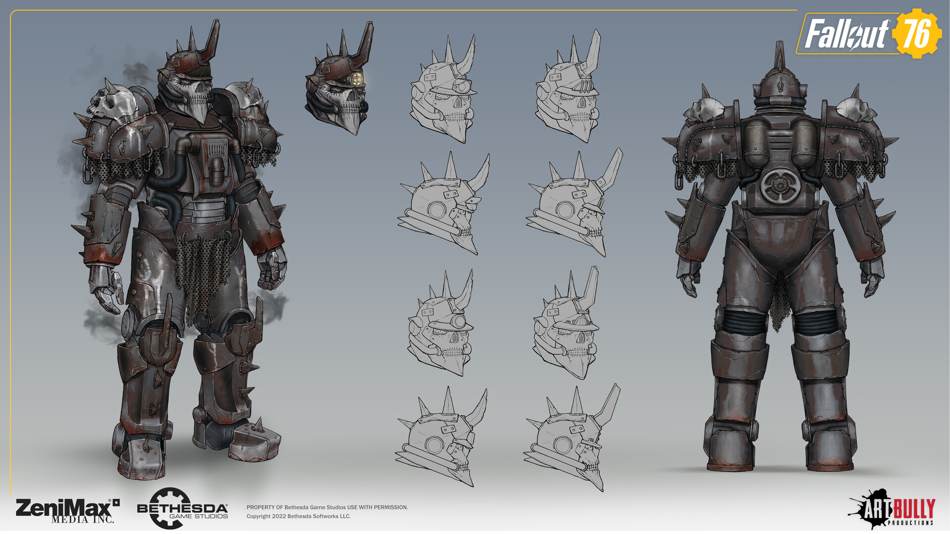 Art Bully Productions - Fallout 76 - Concept Art - Characters 02