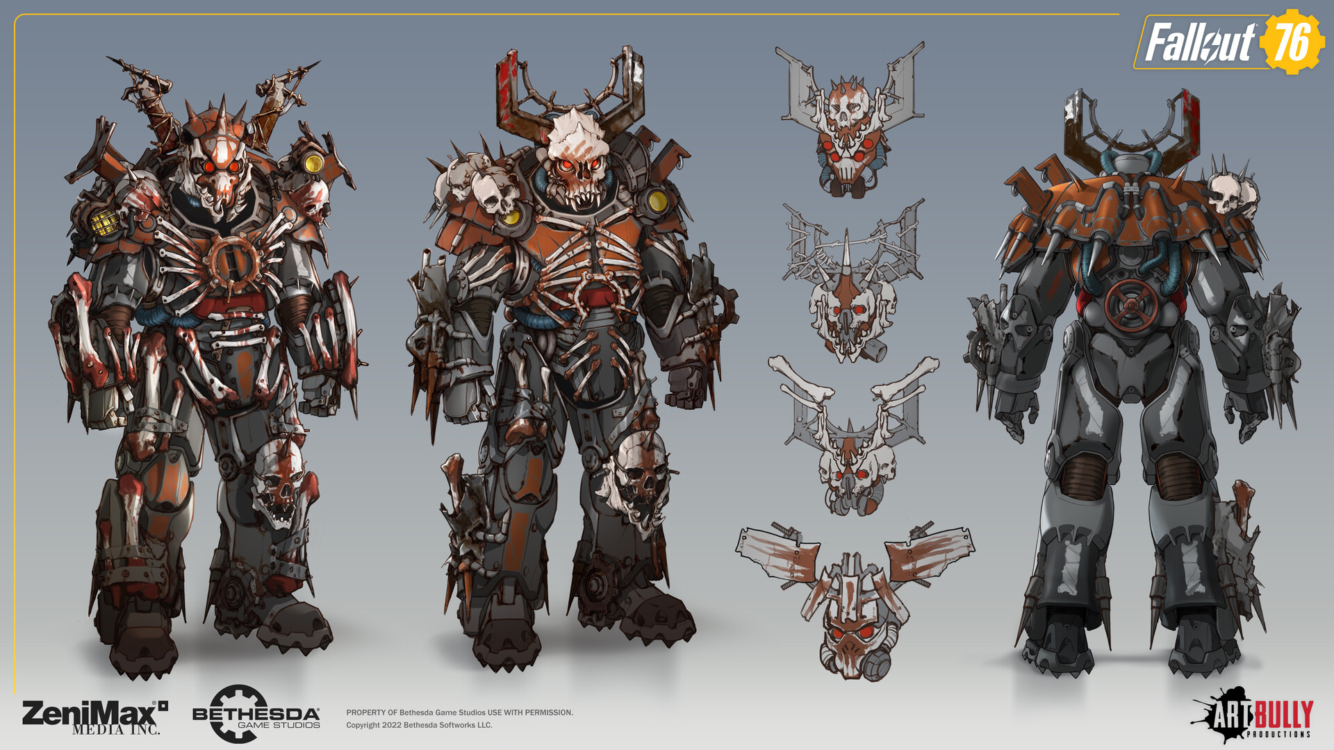 Art Bully Productions - Fallout 76 - Concept Art - Characters 02