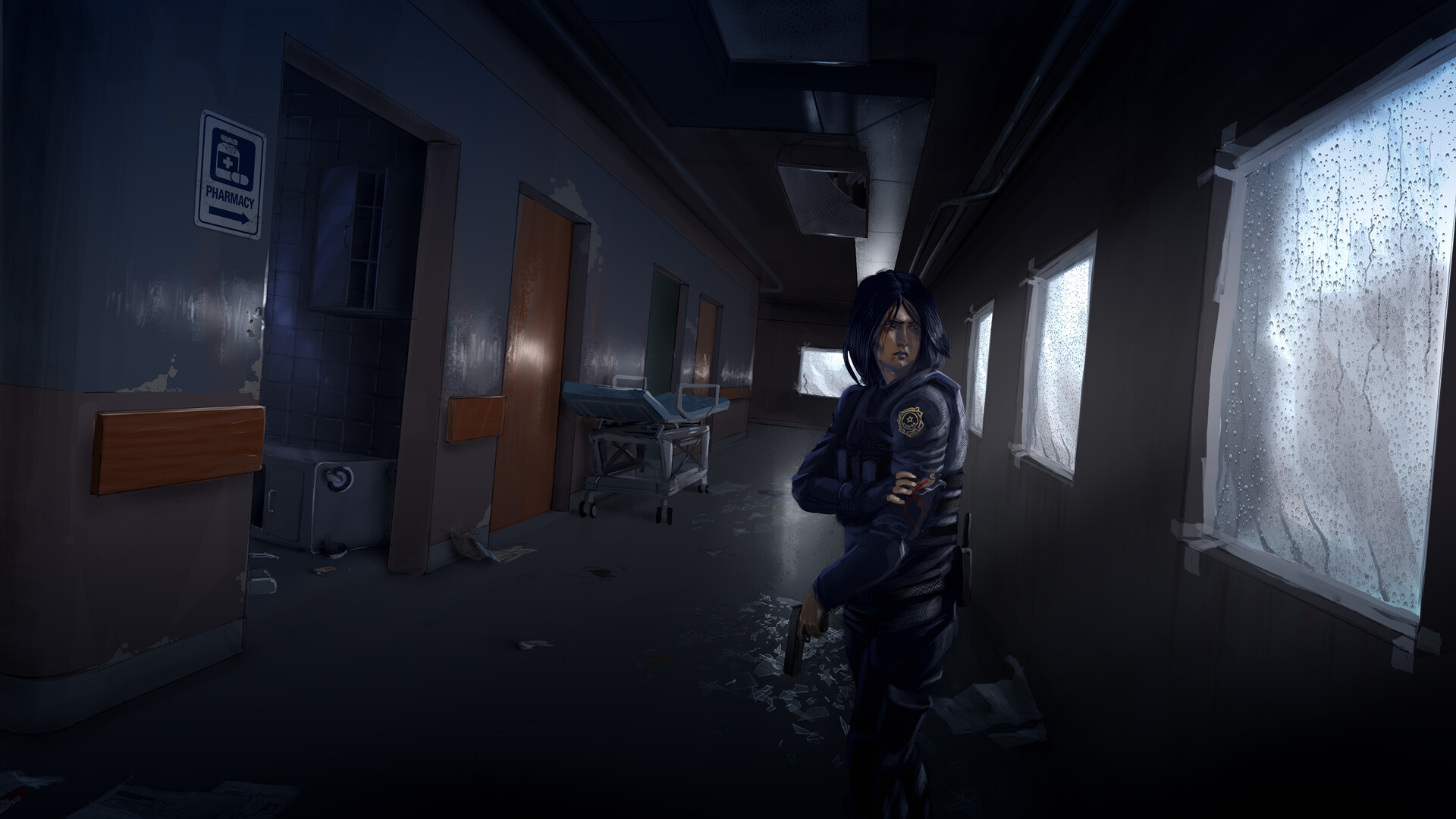 ArtStation - Police officer