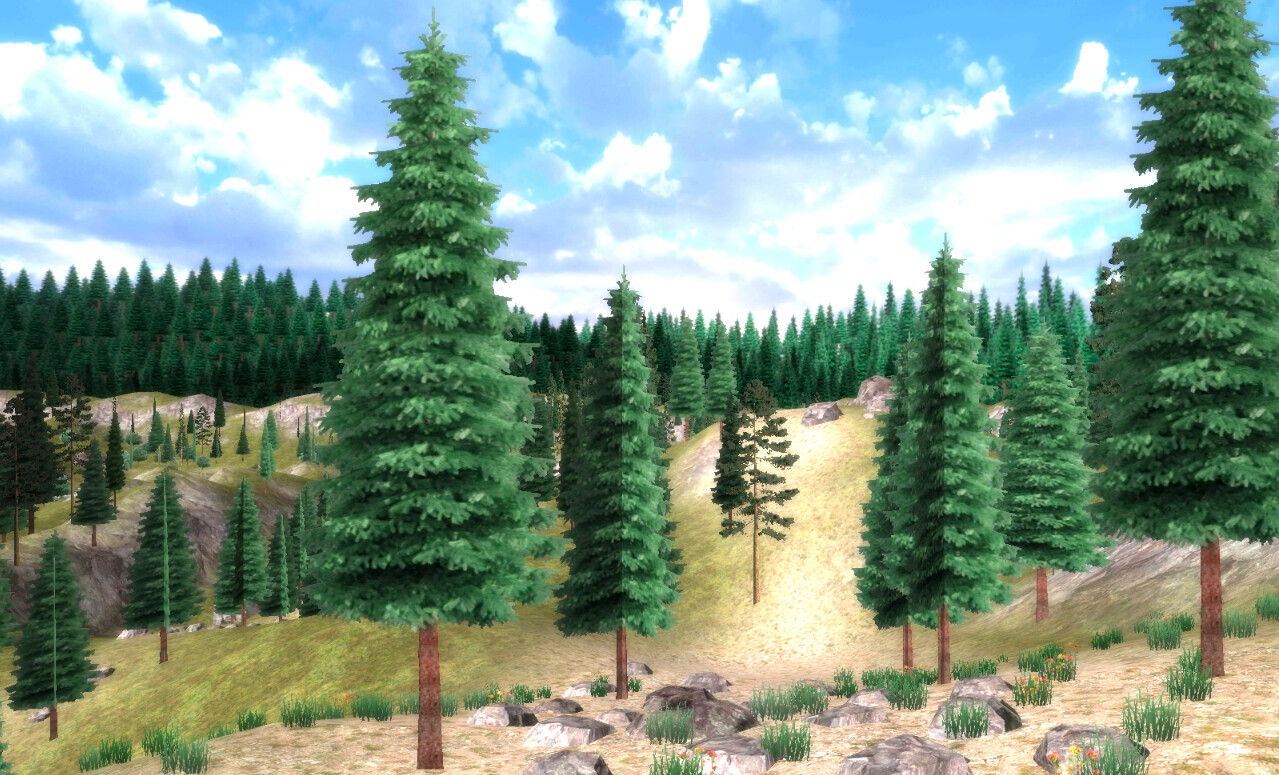 ArtStation - Large Forest Environment