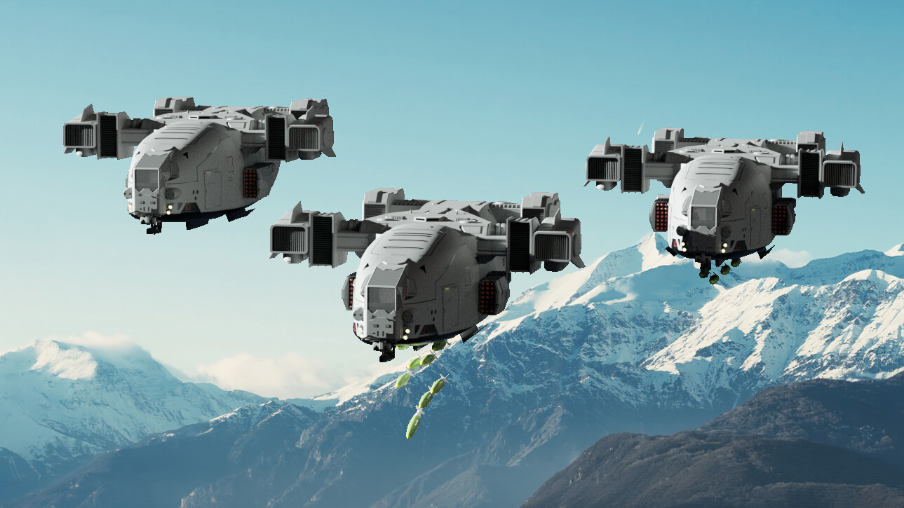 ArtStation - Gunships