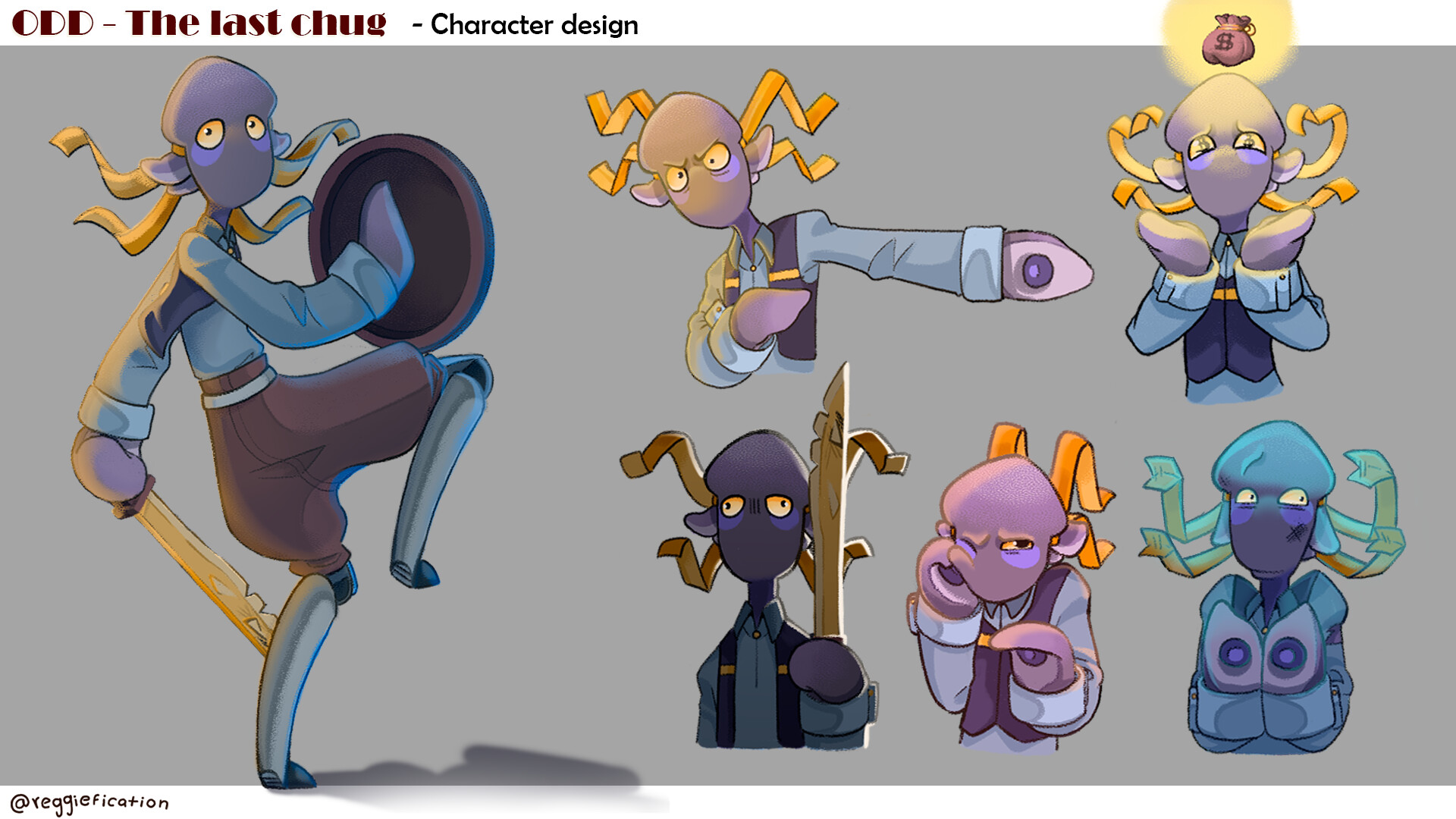 ArtStation - The Last Chug - Character concept art FINAL