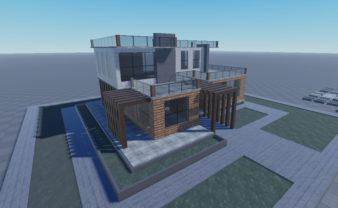 ArtStation - High poly modern house :)