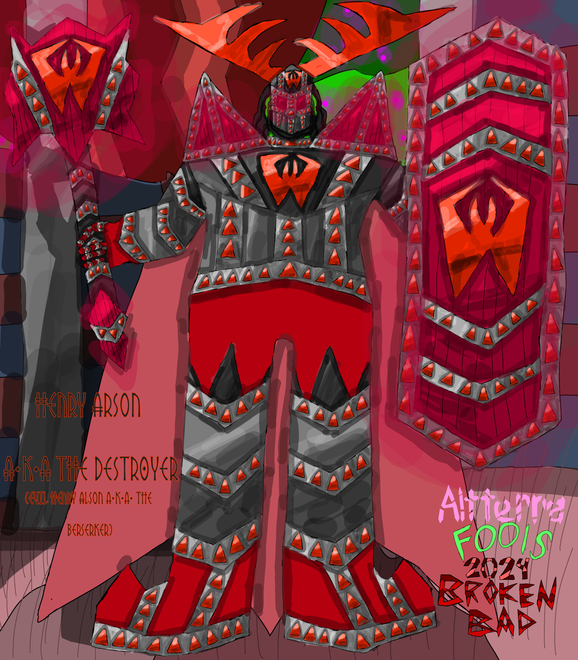 ArtStation - James Arson/S.I.N.B.O., The Edge, Disgrace Gracesin, and The Destroyer