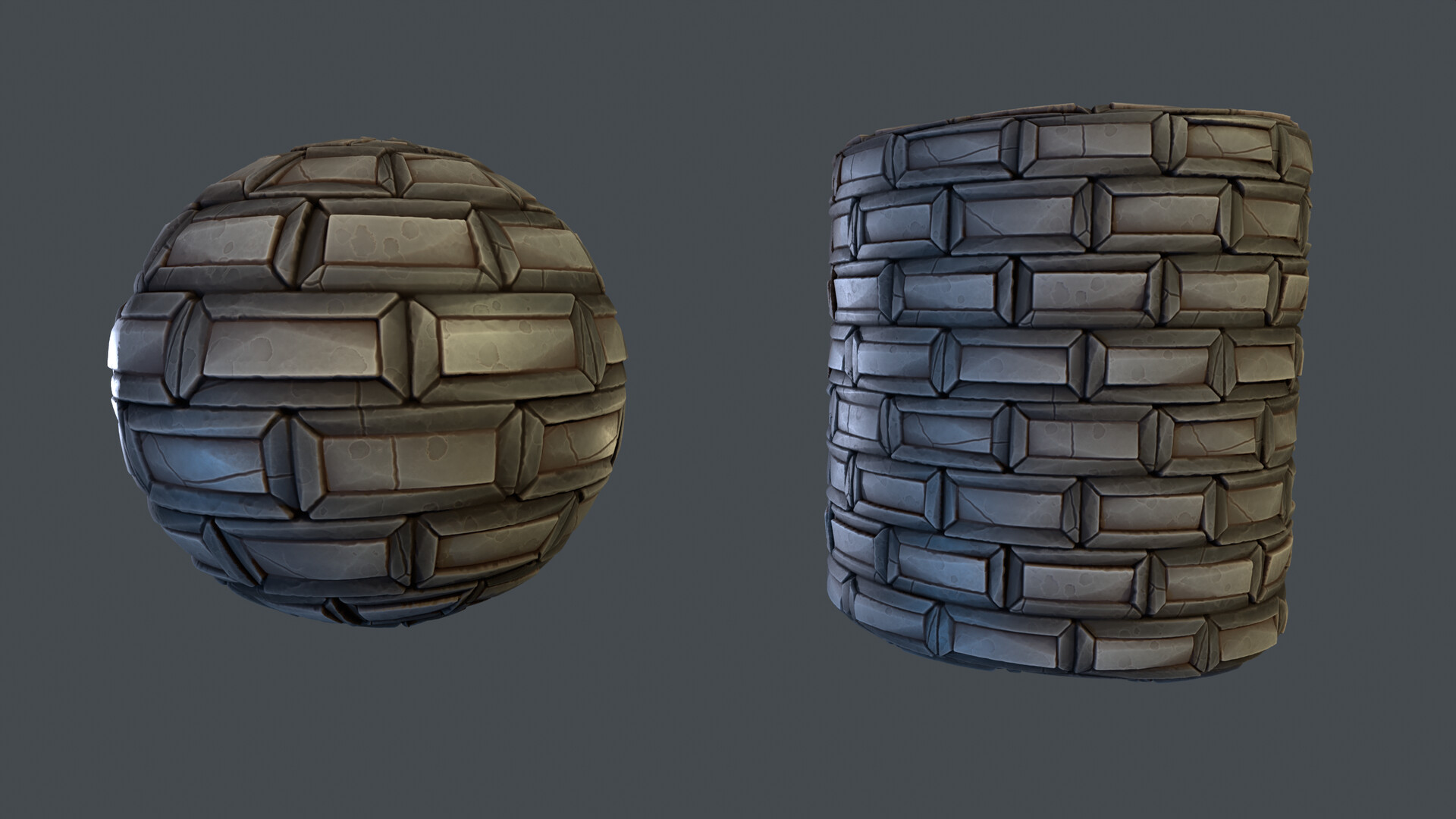 ArtStation - Stylized stone tiles