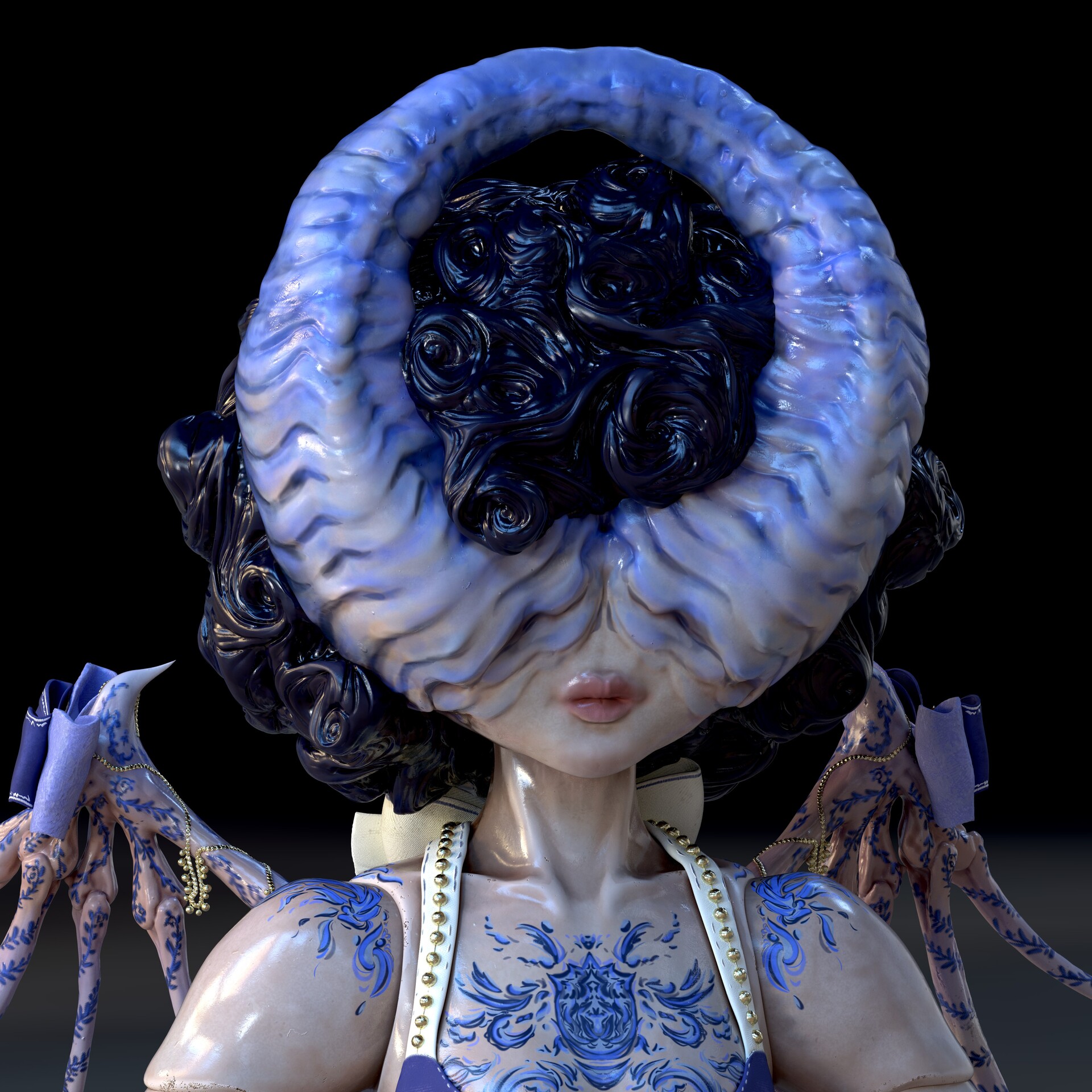 ArtStation - Porcelain Doll Model