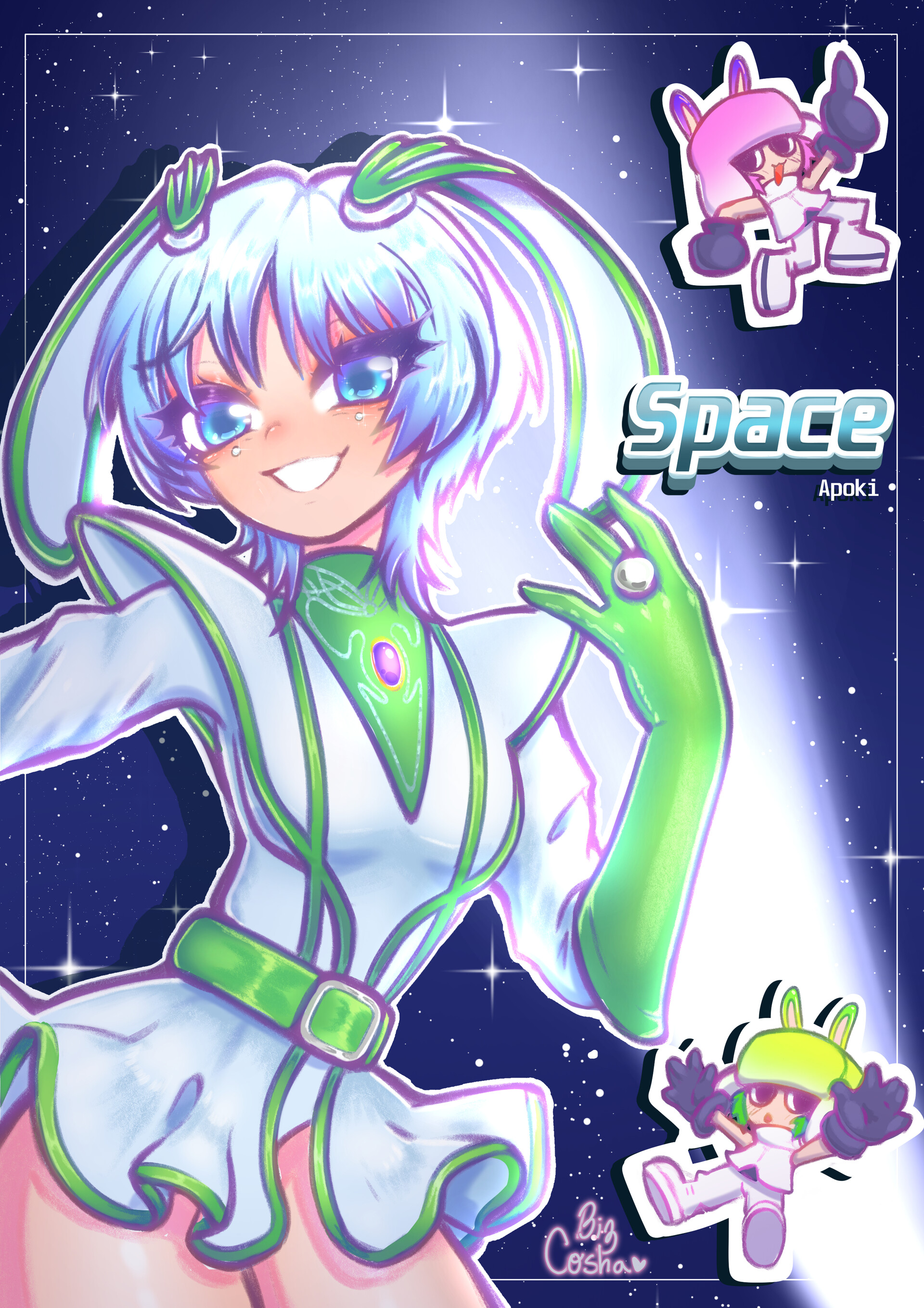 ArtStation - Apoki "Space" Fanart