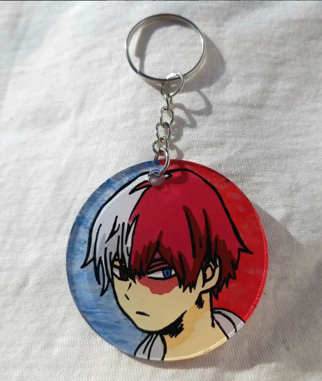ArtStation - keychain todoroki