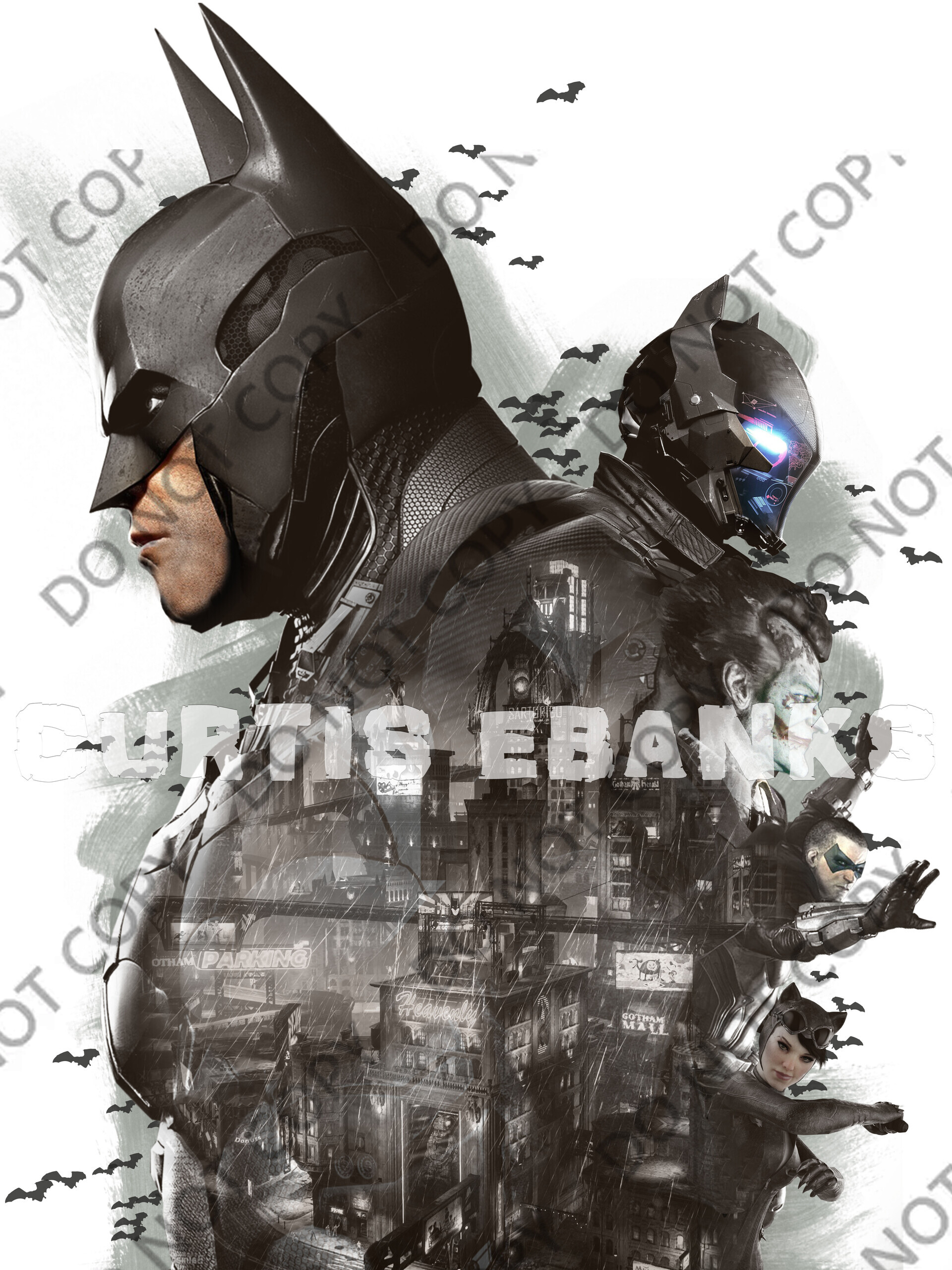 Affiche De Batman Arkham Knight
