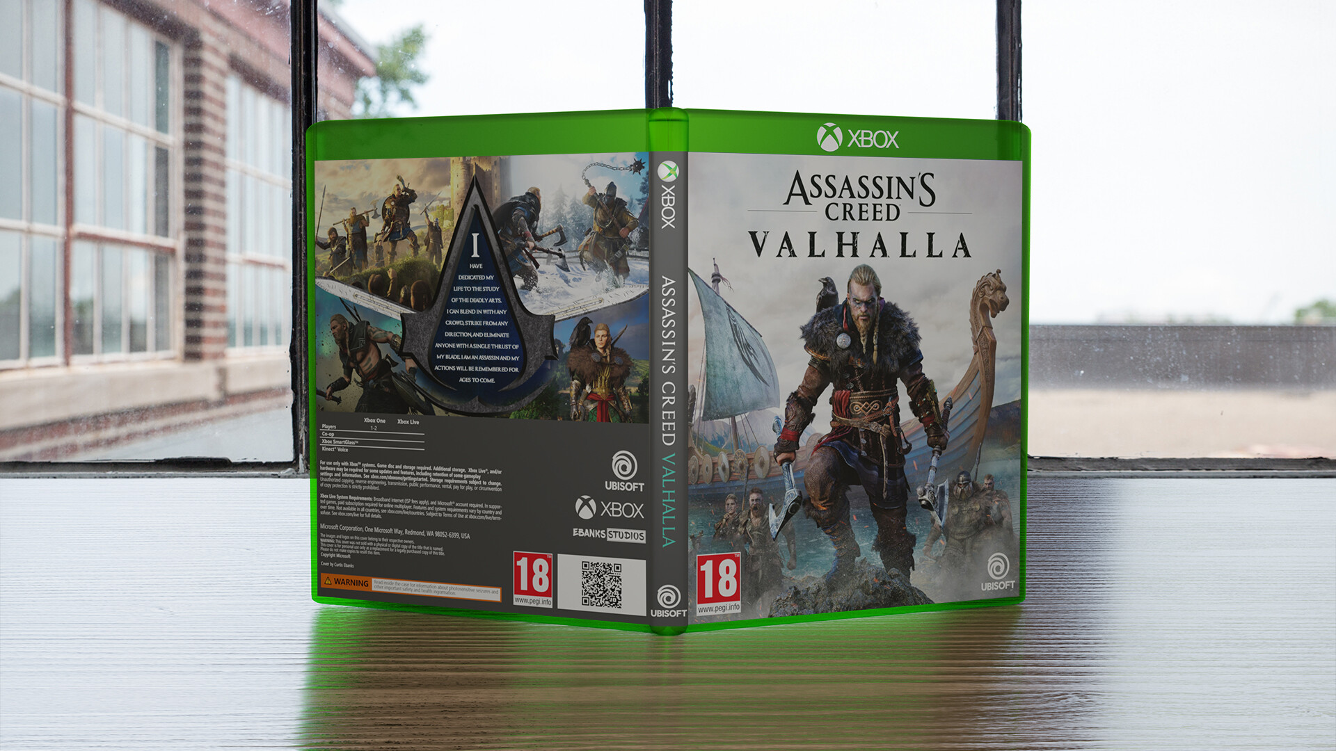 ArtStation - Assassin's Creed: Valhalla - Custom Xbox Cover