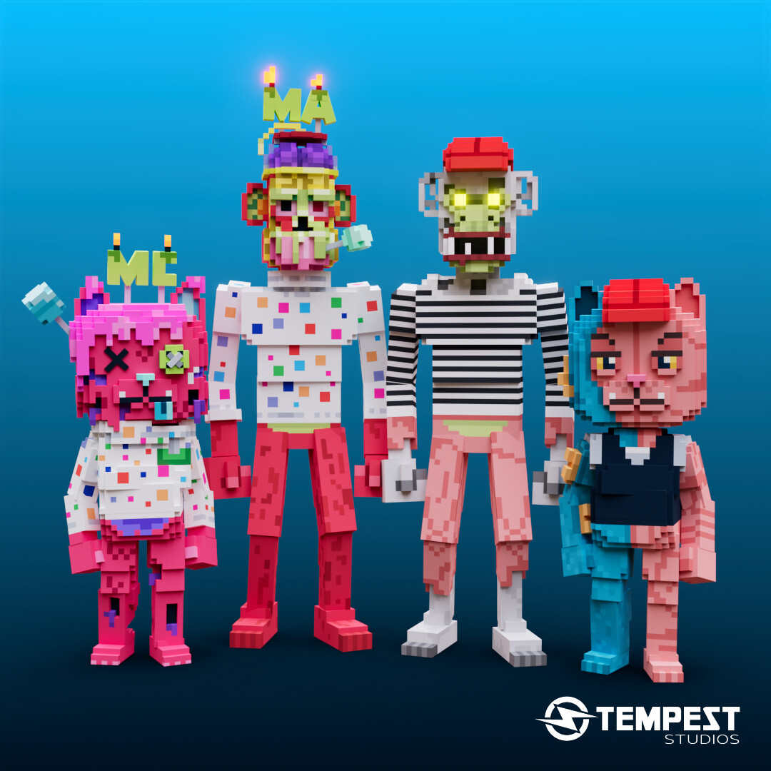 ArtStation - Mutant Cats and Mutant Apes