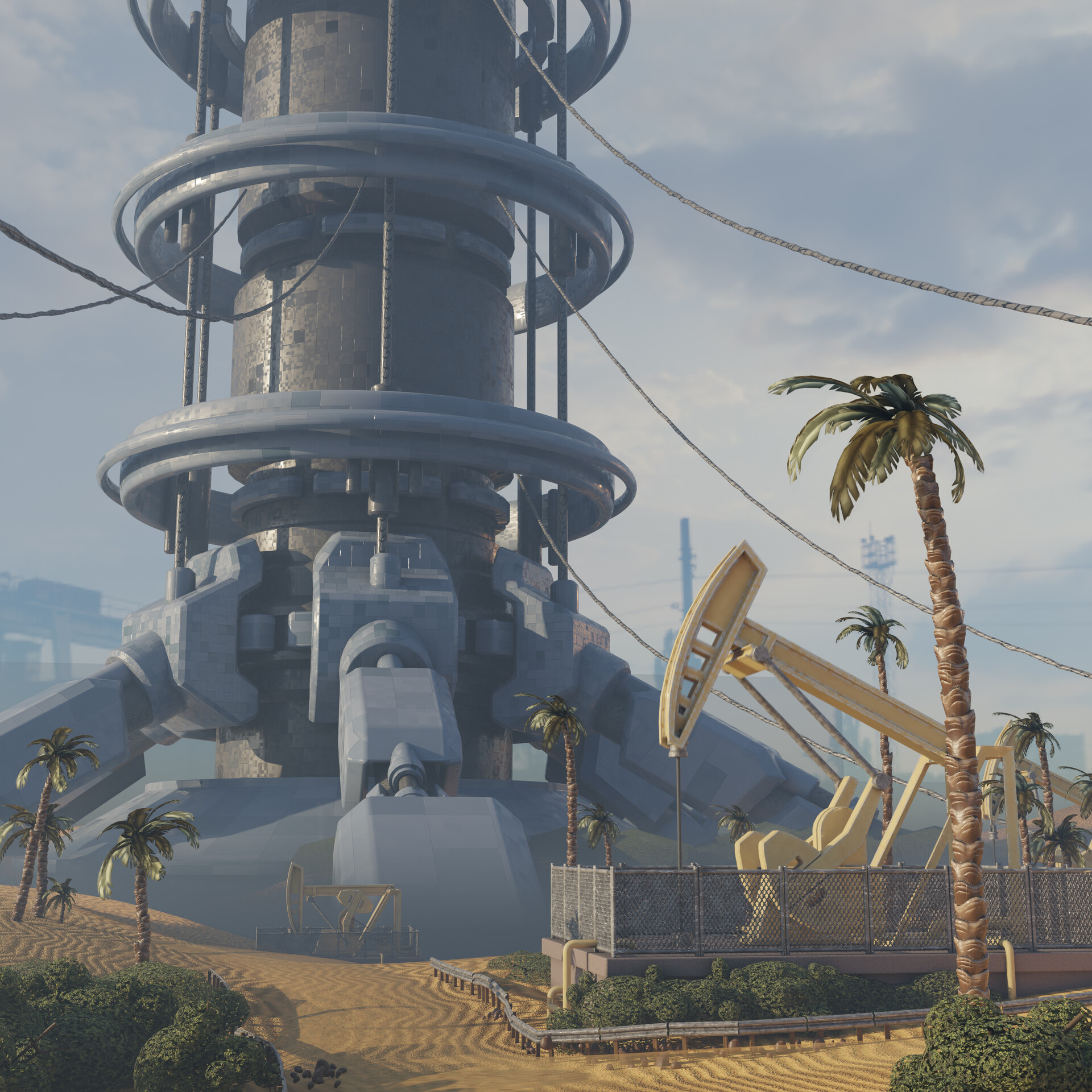 ArtStation - Sand Tower