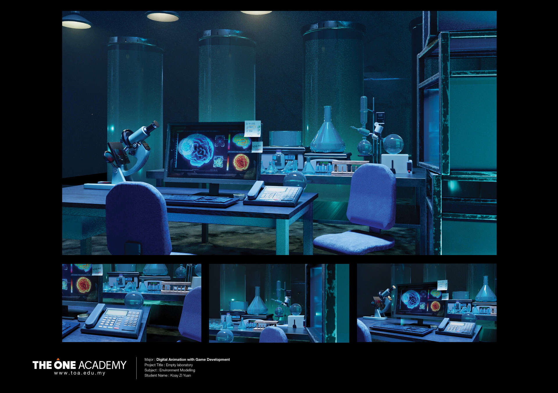 ArtStation - Lab modeling