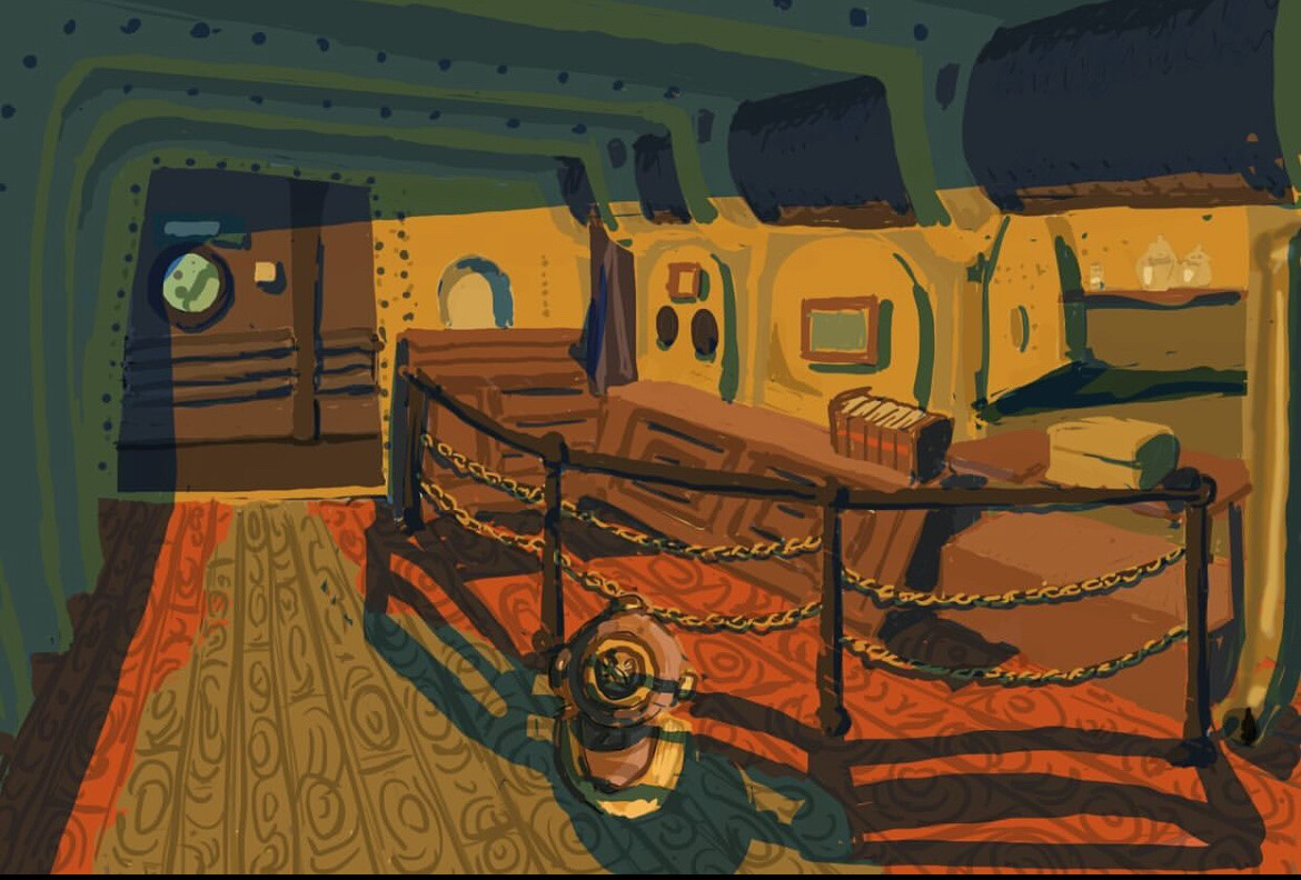 ArtStation - Cave de nemo