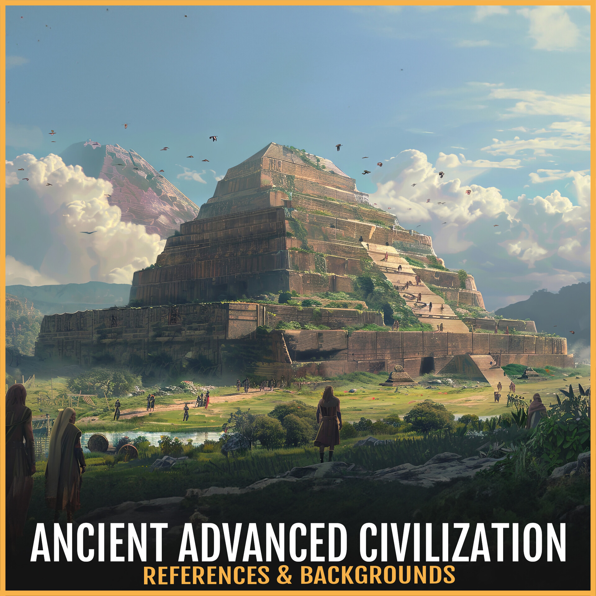 ArtStation - 303 Ancient Advanced Civilization: Mysteries of Construction