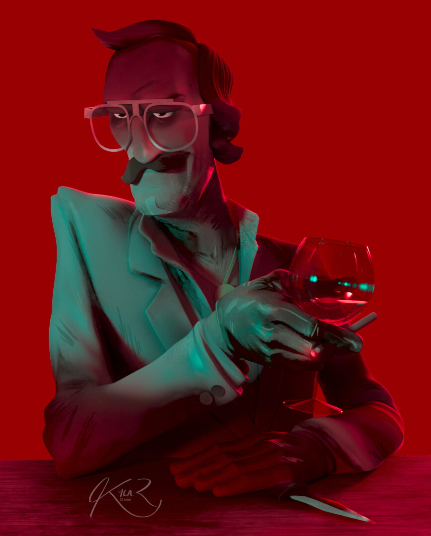 ArtStation - Bar Man