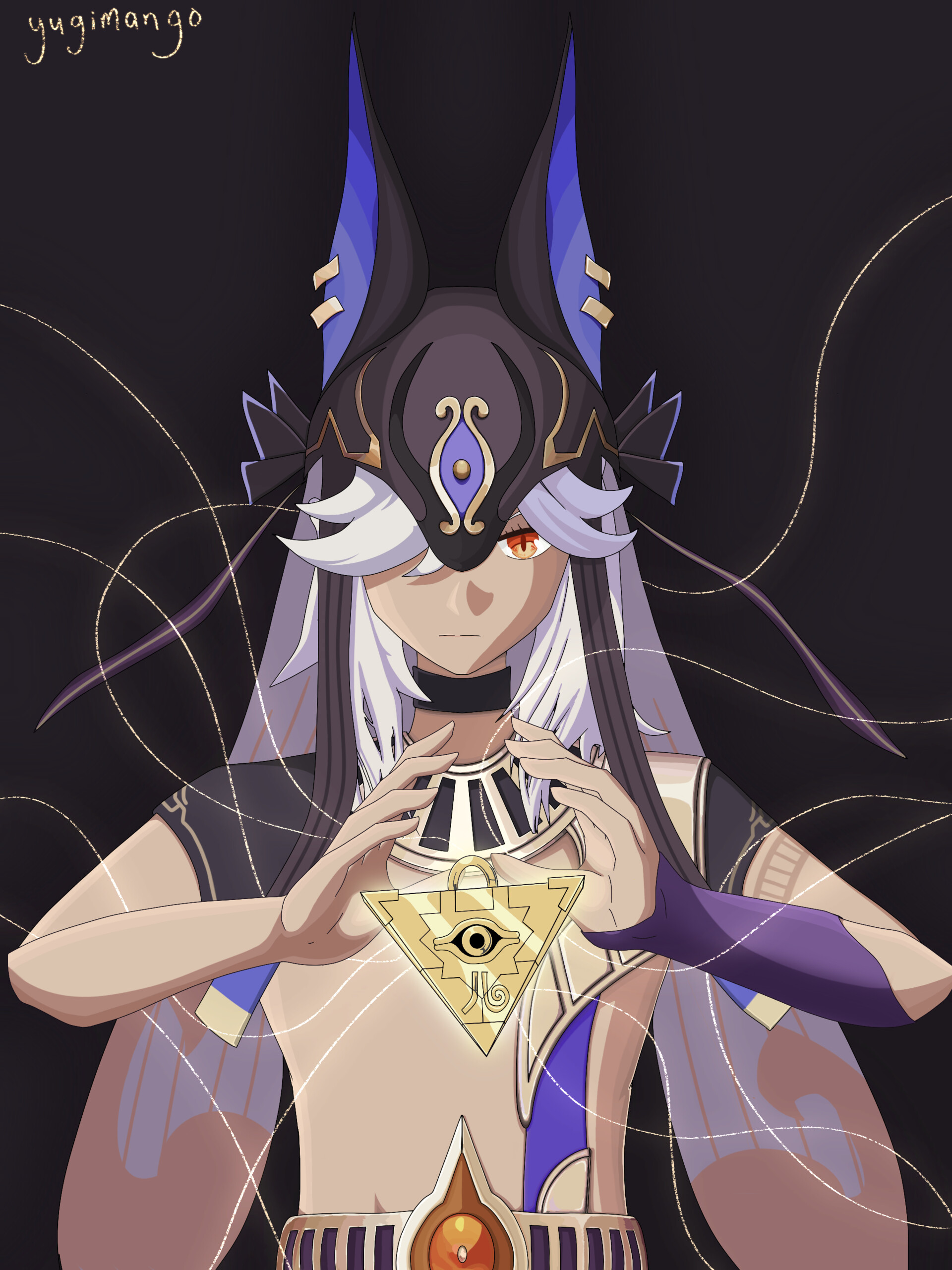 ArtStation - Genshin X Yu-Gi-Oh - Cyno