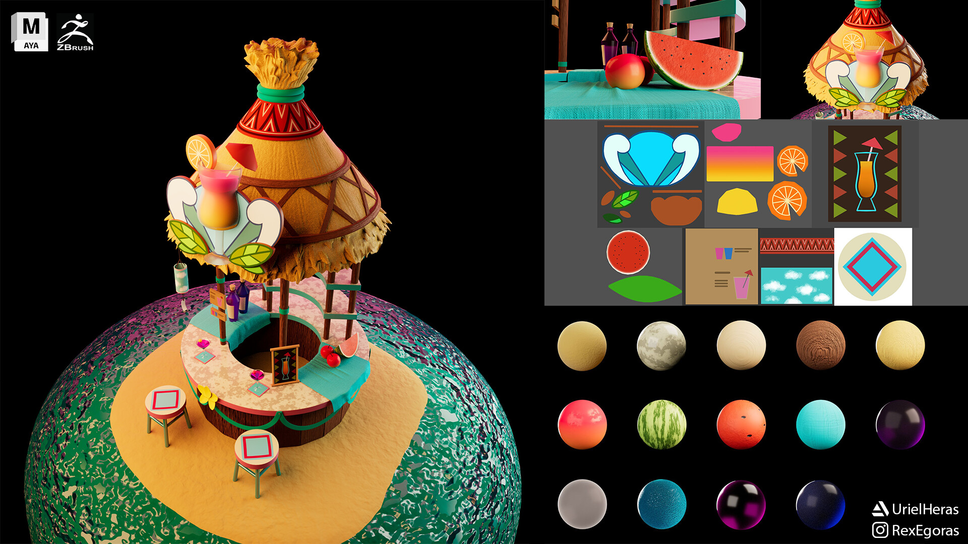 ArtStation - Bump Mapping & Textures Assignment