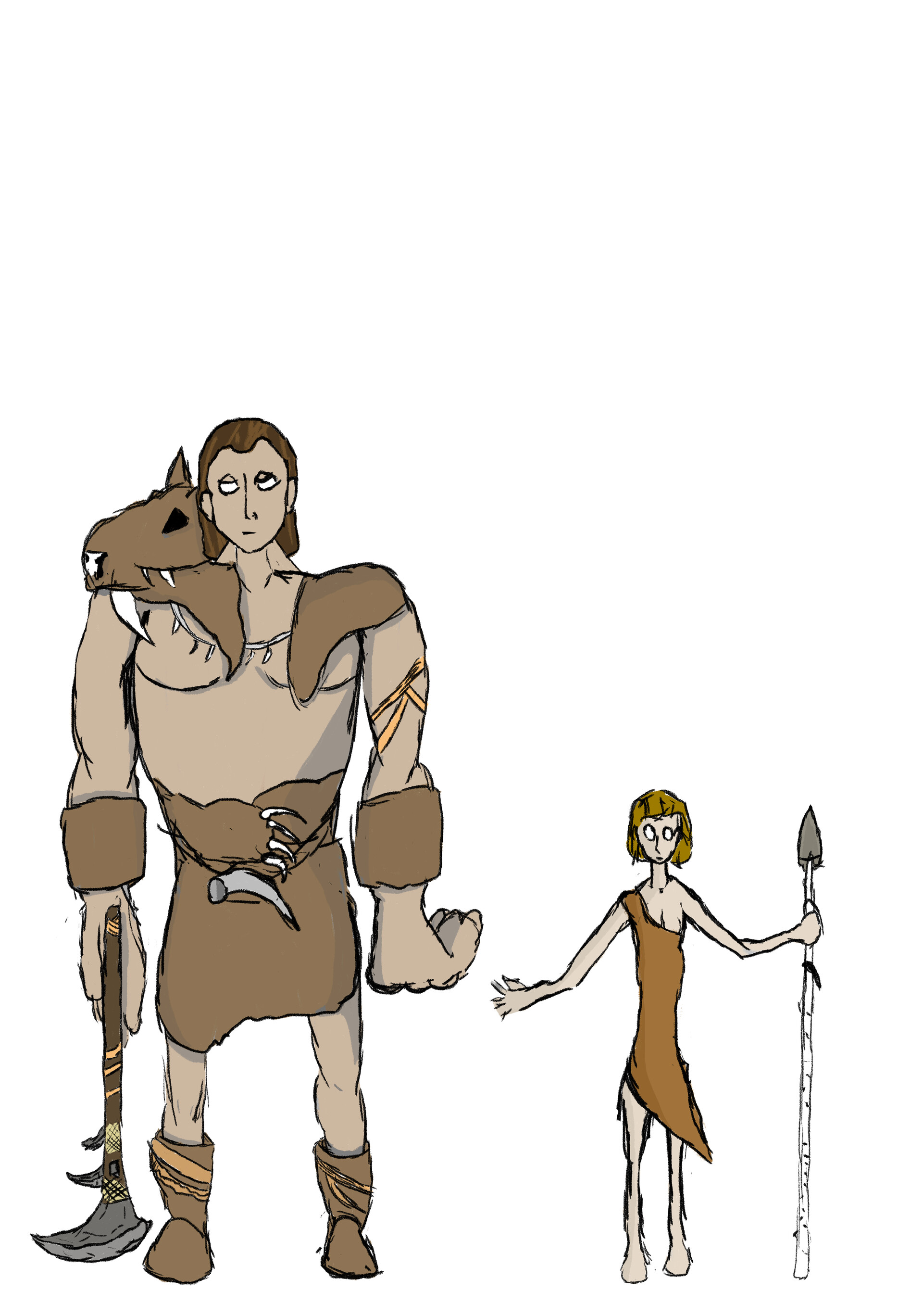 ArtStation - Goliath and Ru