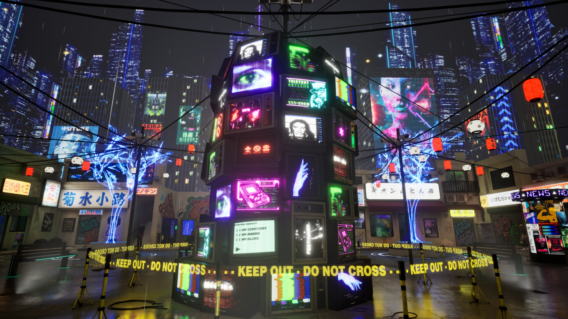 ArtStation - CYBERPUNK SQUARE