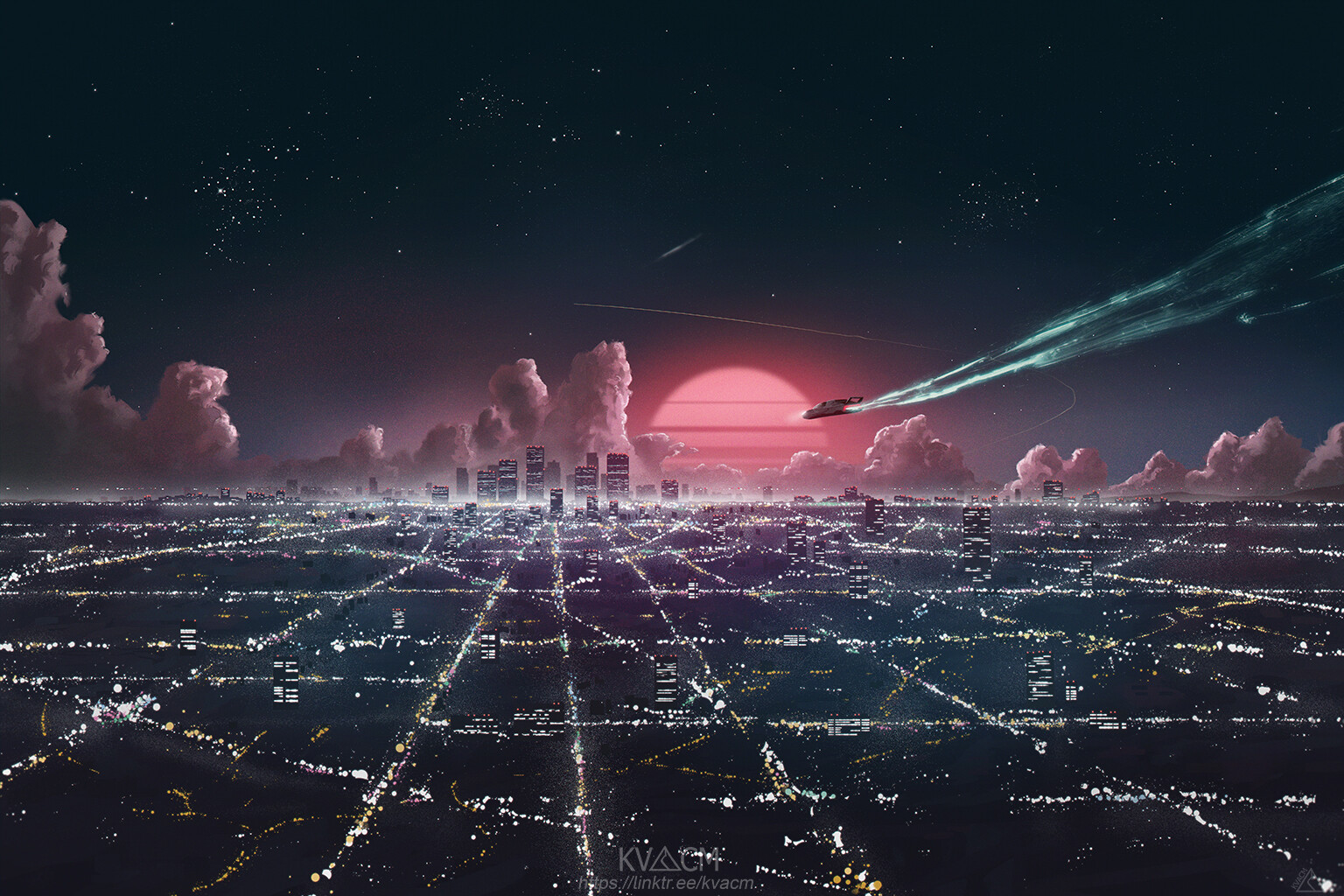 ArtStation - Sunset Horizons