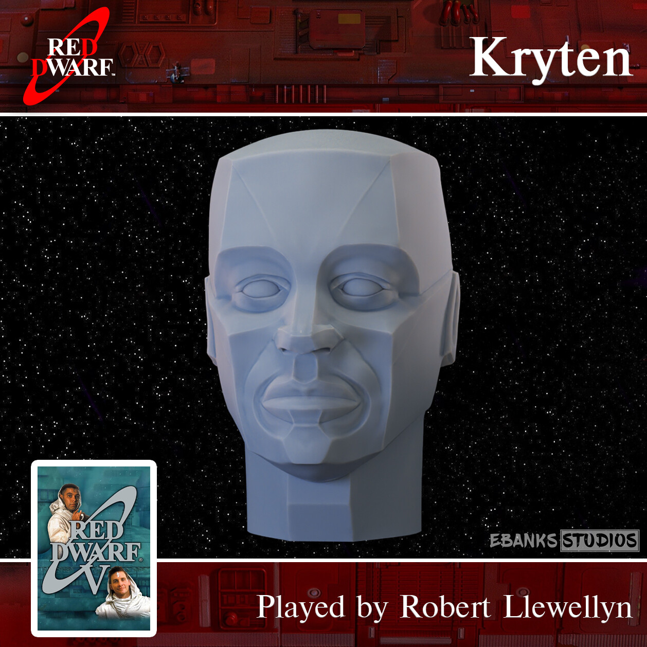 Kryten Red Dwarf Figure
