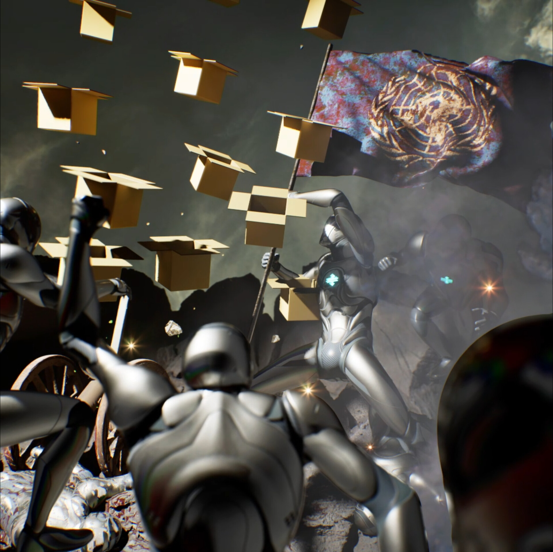 ArtStation - Box Union Party