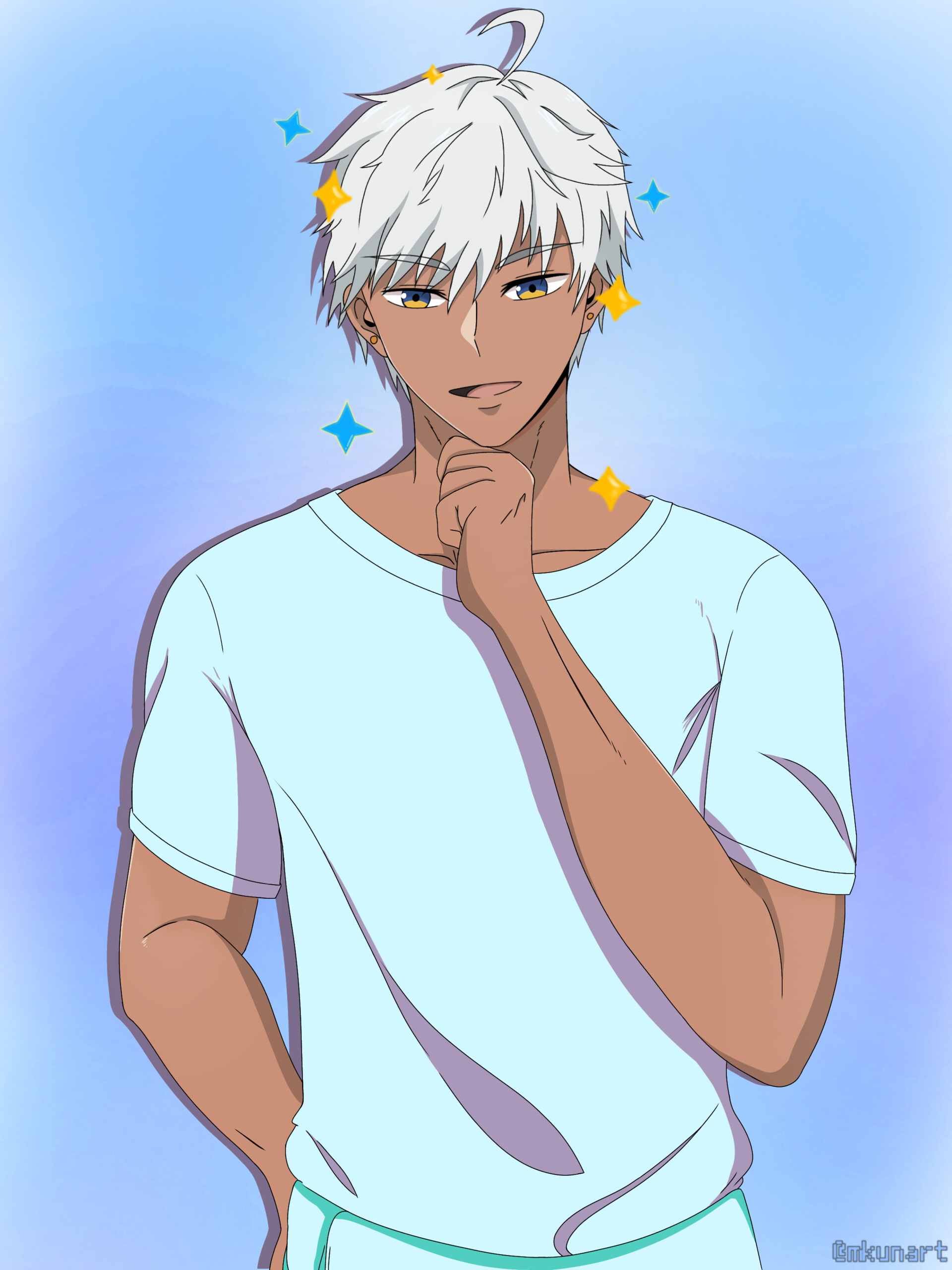 ArtStation - Mammon Obey Me (Slight NSFW)