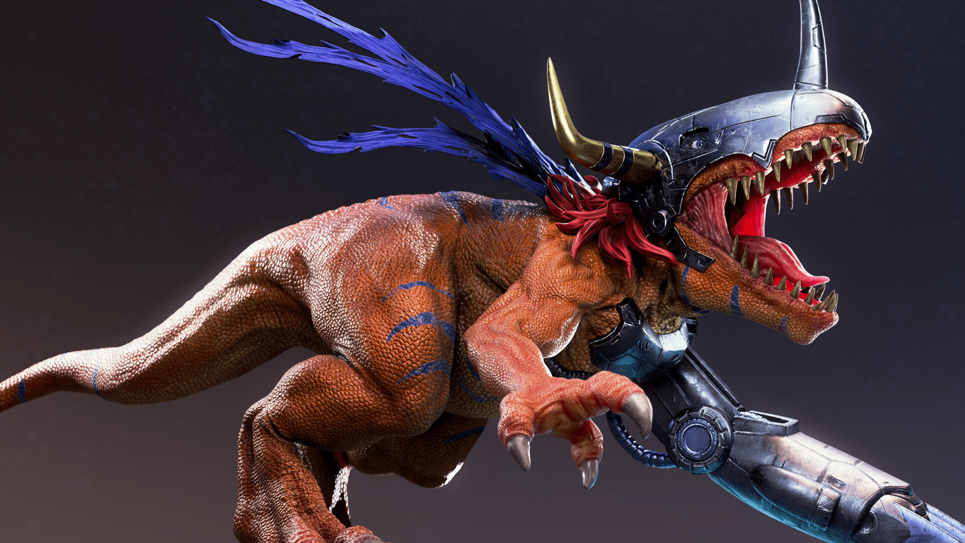 ArtStation - Metalgreymon