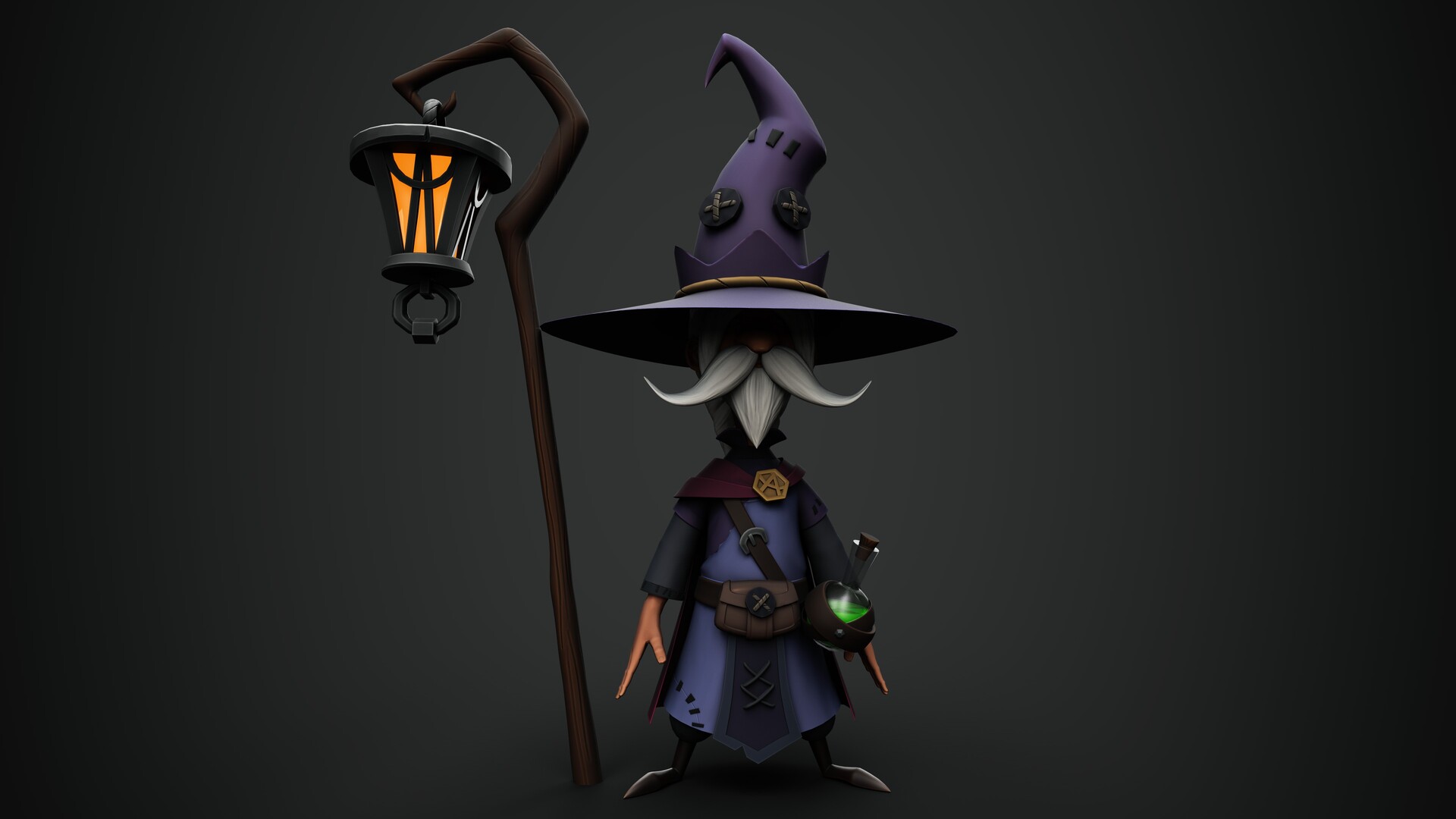 ArtStation - 3D Character Model- MAGE