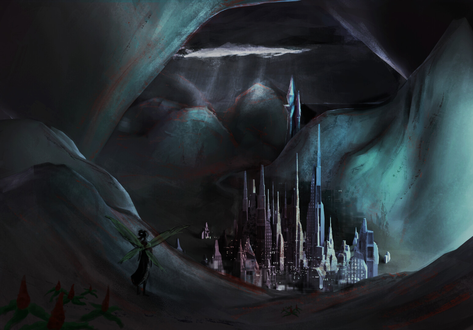 ArtStation - The underground city