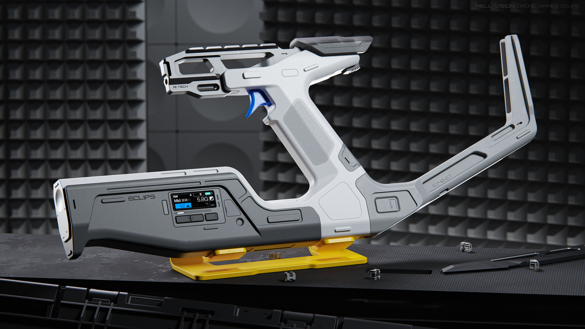 ArtStation - Drone Jammer ECLIPS