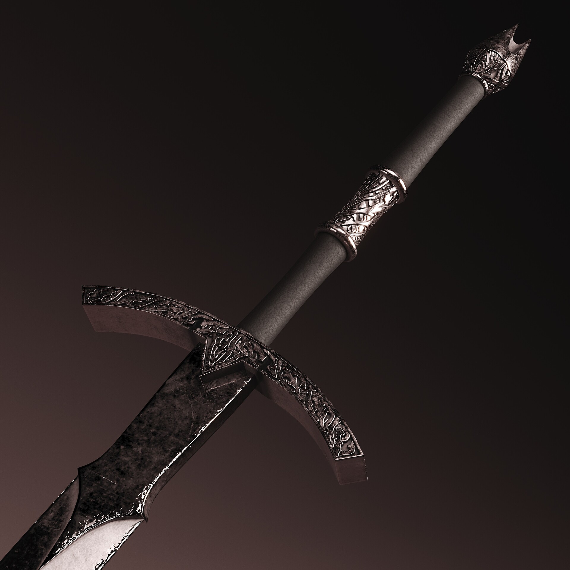 ArtStation - Lord of the Rings: The Witch King of Angmar's sword