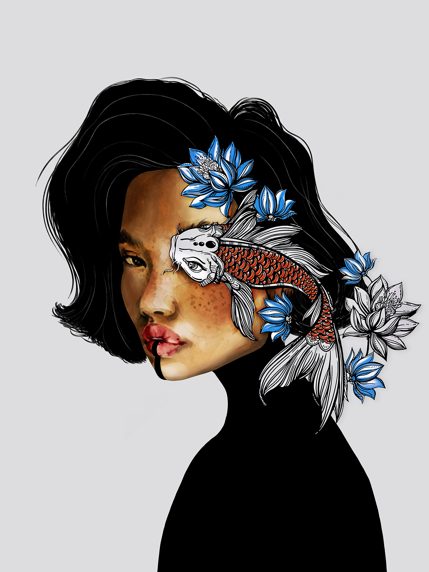 ArtStation - Surreal Portrait Design N02